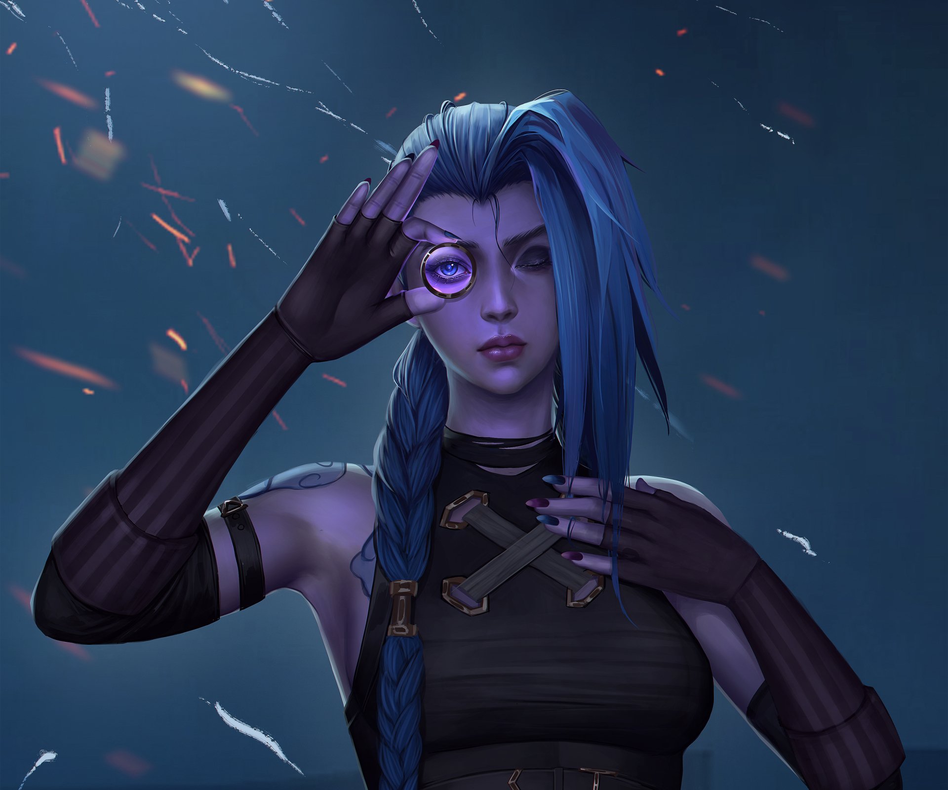 Download Jinx (League Of Legends) TV Show Arcane HD Wallpaper