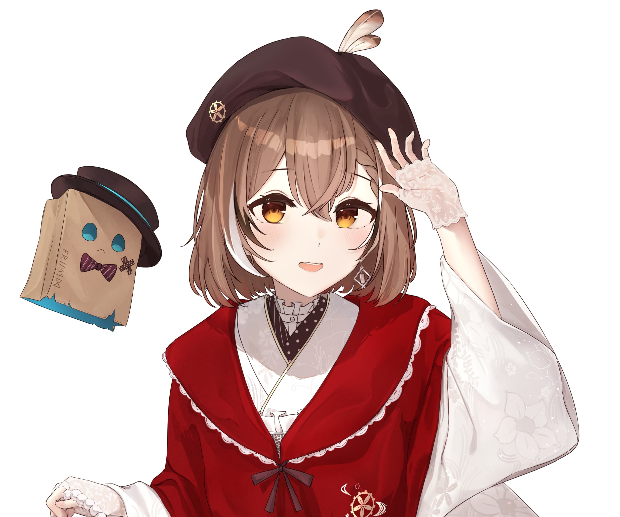 Download Hololive Nanashi Mumei Anime Virtual Youtuber HD Wallpaper