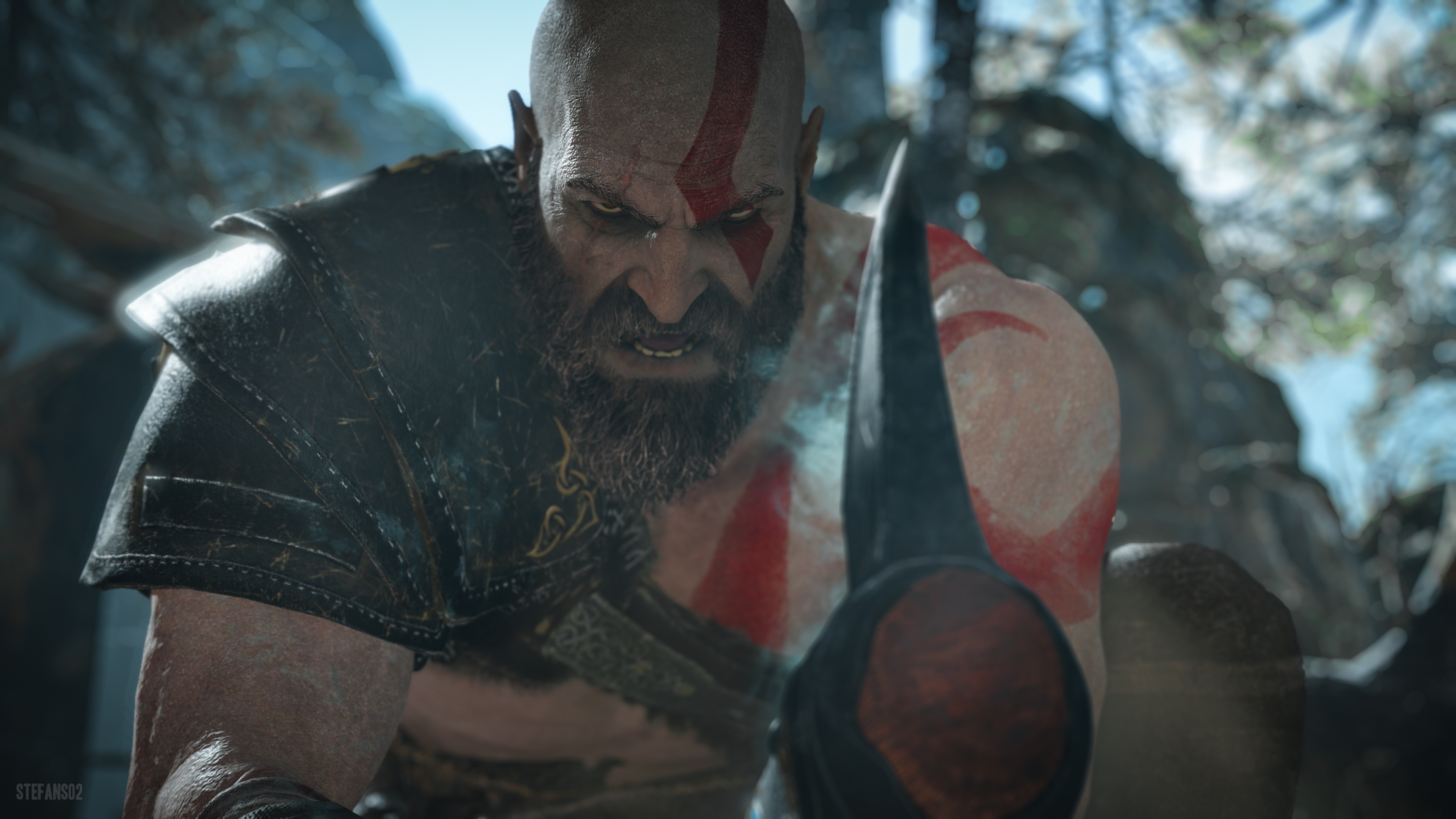 God Of War Angry God Of War Ragnarök Footage Reveals Weapon Signature