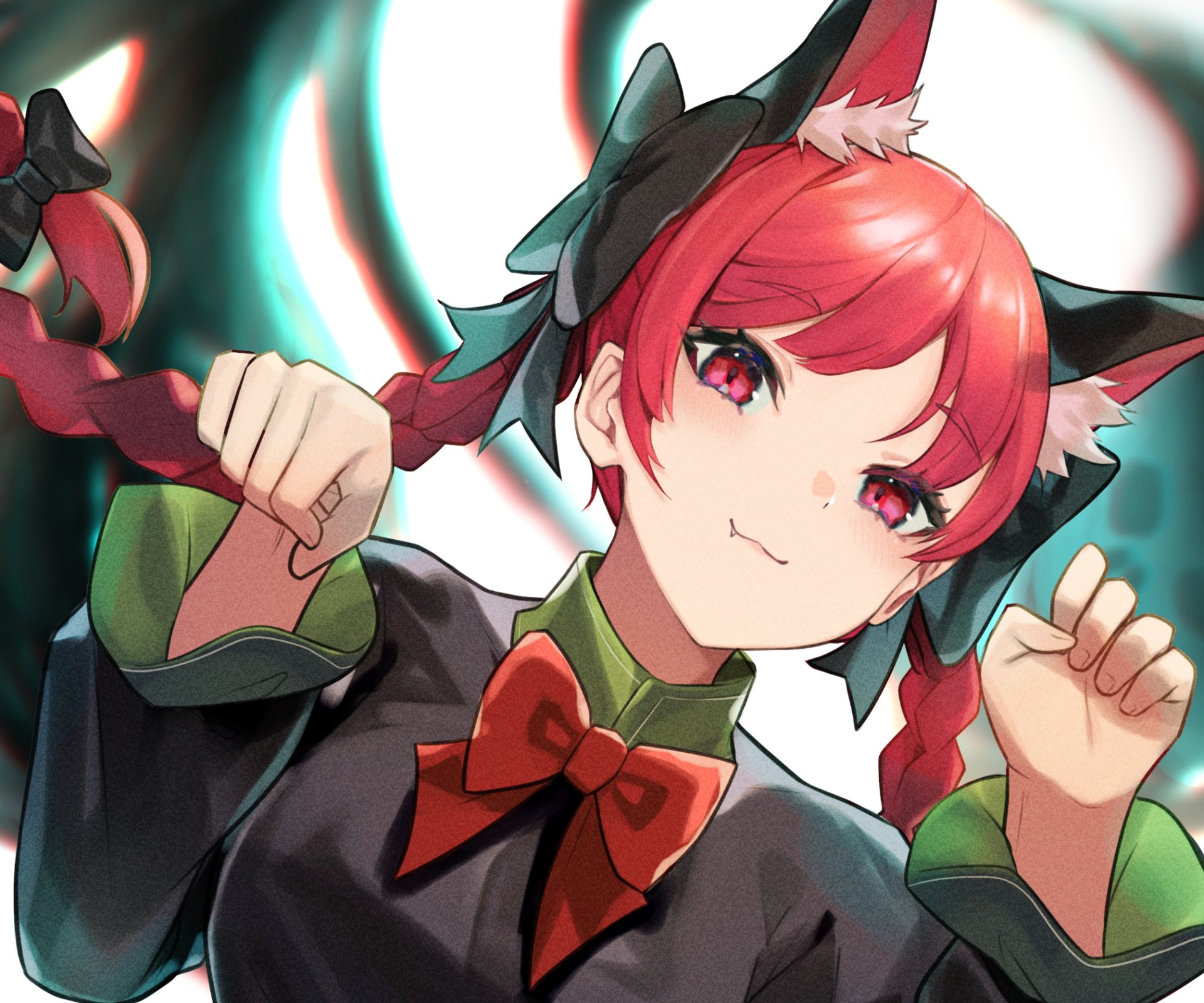 Download Rin Kaenbyou Anime Touhou HD Wallpaper