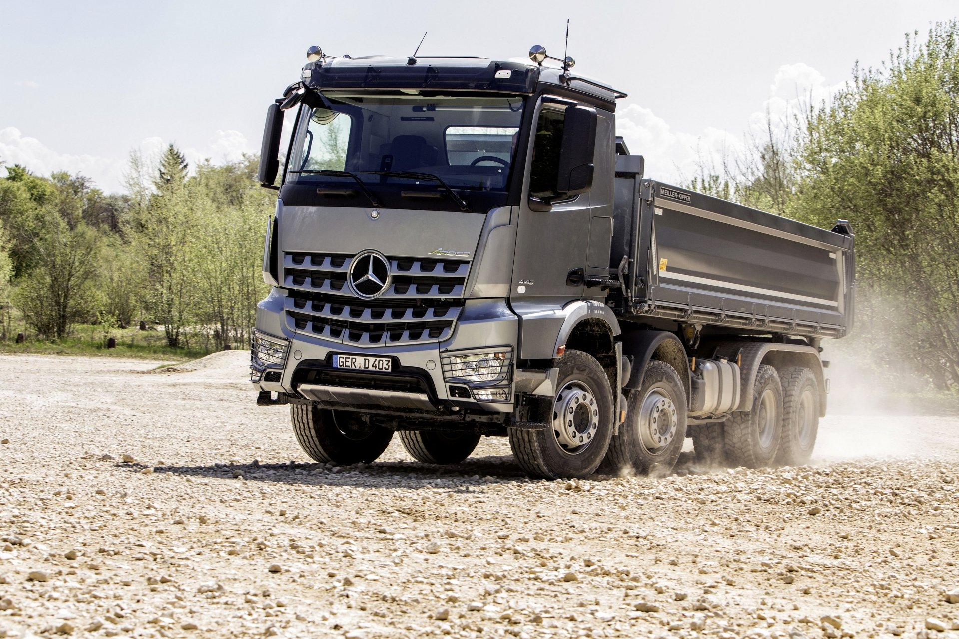 Download Mercedes-Benz Arocs Vehicle Mercedes-Benz HD Wallpaper