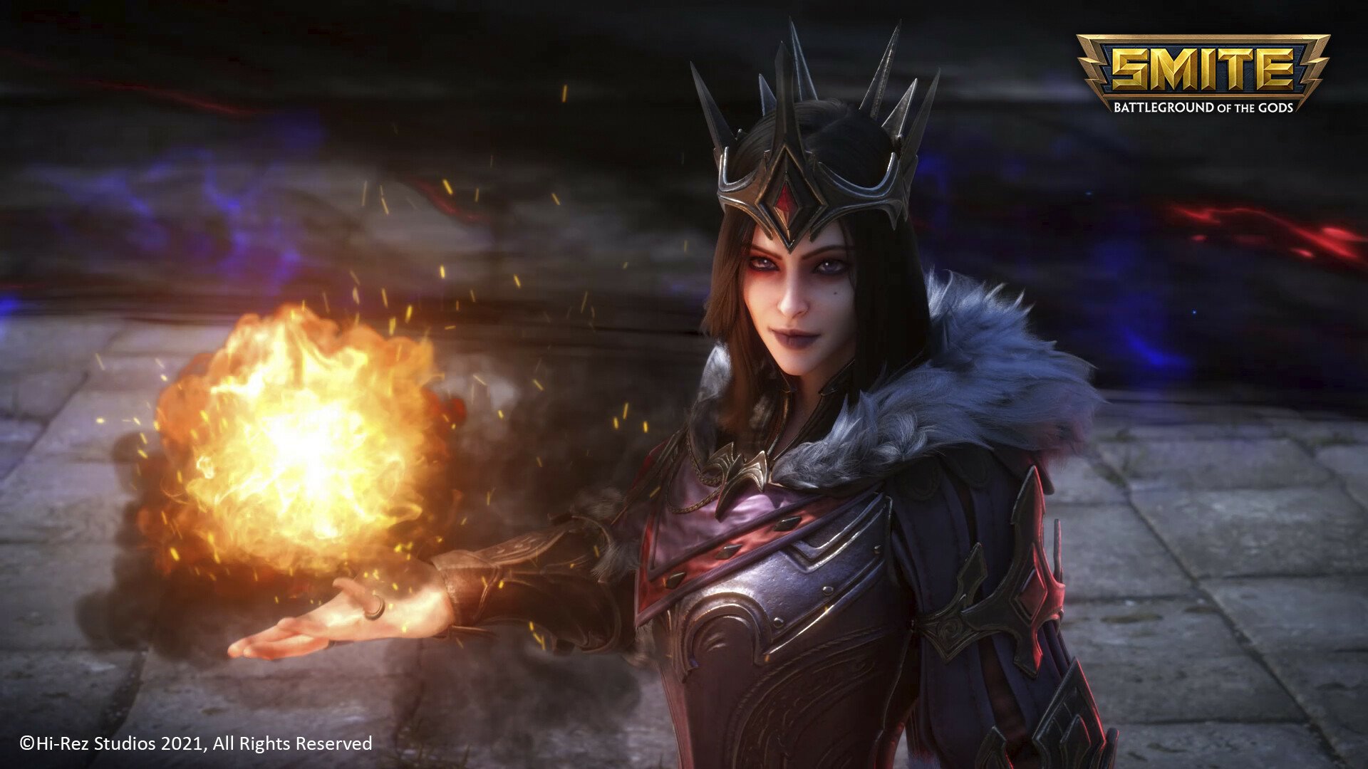Download Morgan Le Fay (Smite) Video Game Smite HD Wallpaper