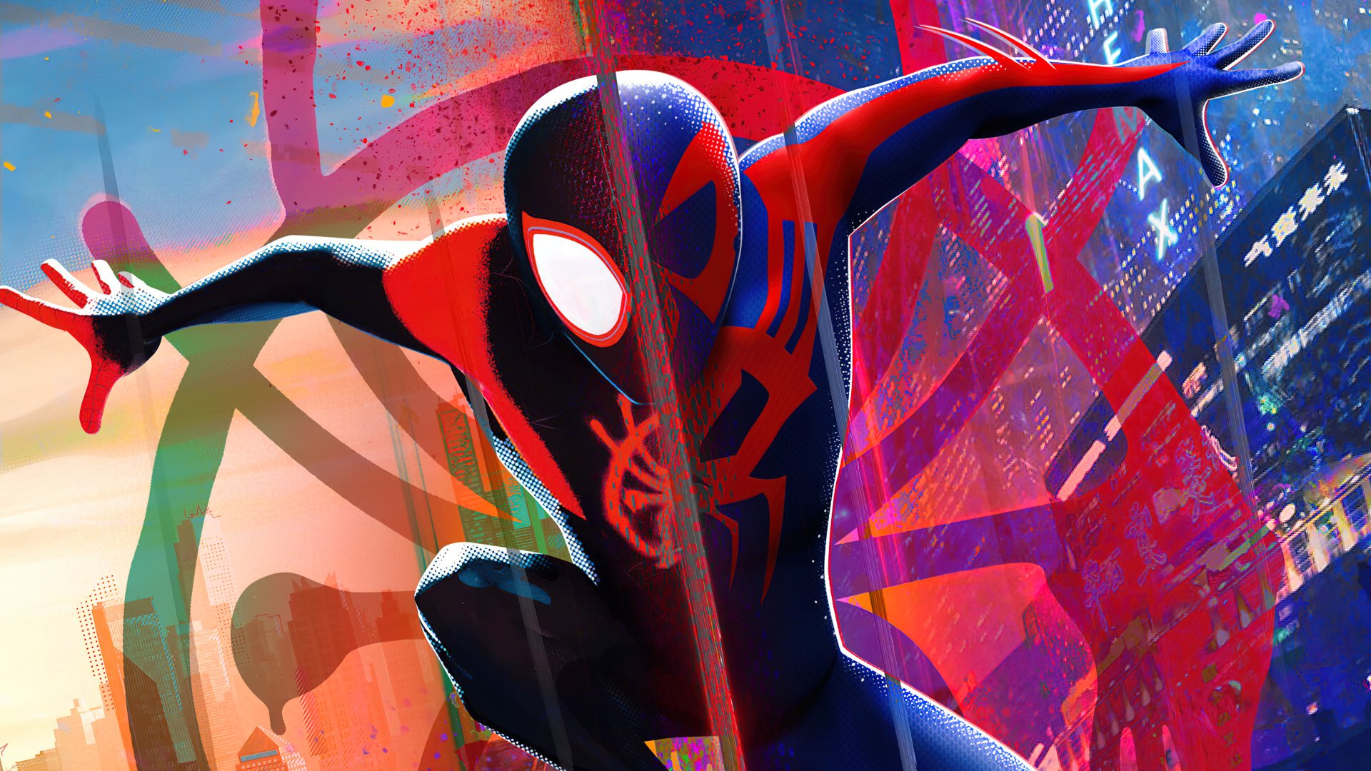 Miles Morales Spider-Man 4K Ultra HD: Across the Spider-Verse Wallpaper