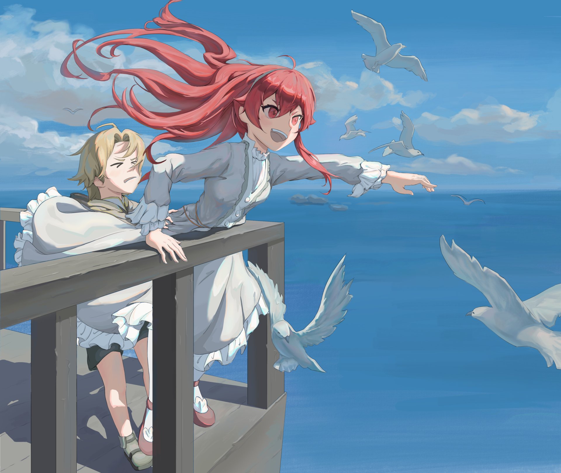 Download Rudeus Greyrat Eris Boreas Greyrat Anime Mushoku Tensei ...