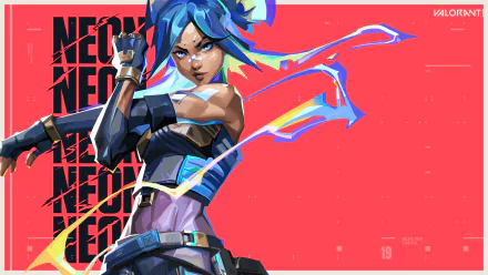 Neon (Valorant) - Desktop Wallpapers, Phone Wallpaper, PFP, Gifs, and More!