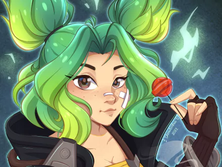 Zeri (League Of Legends) - Desktop Wallpapers, Phone Wallpaper, PFP ...