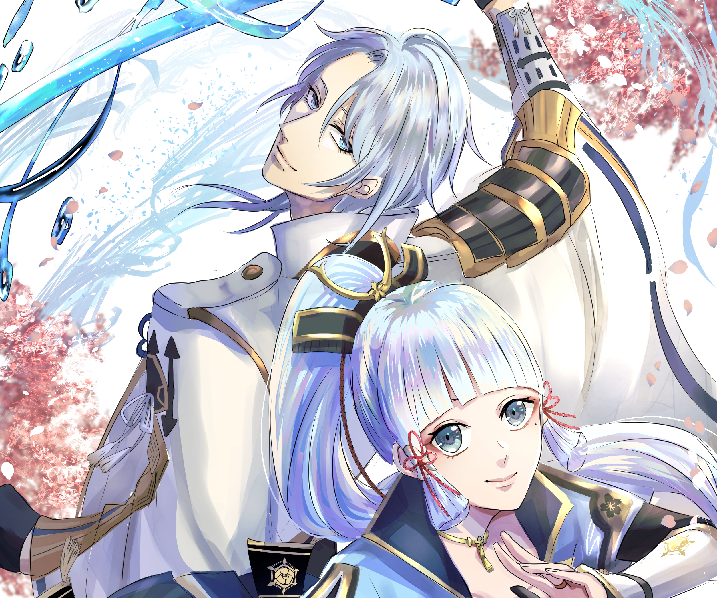 Kamisato brother & sister.