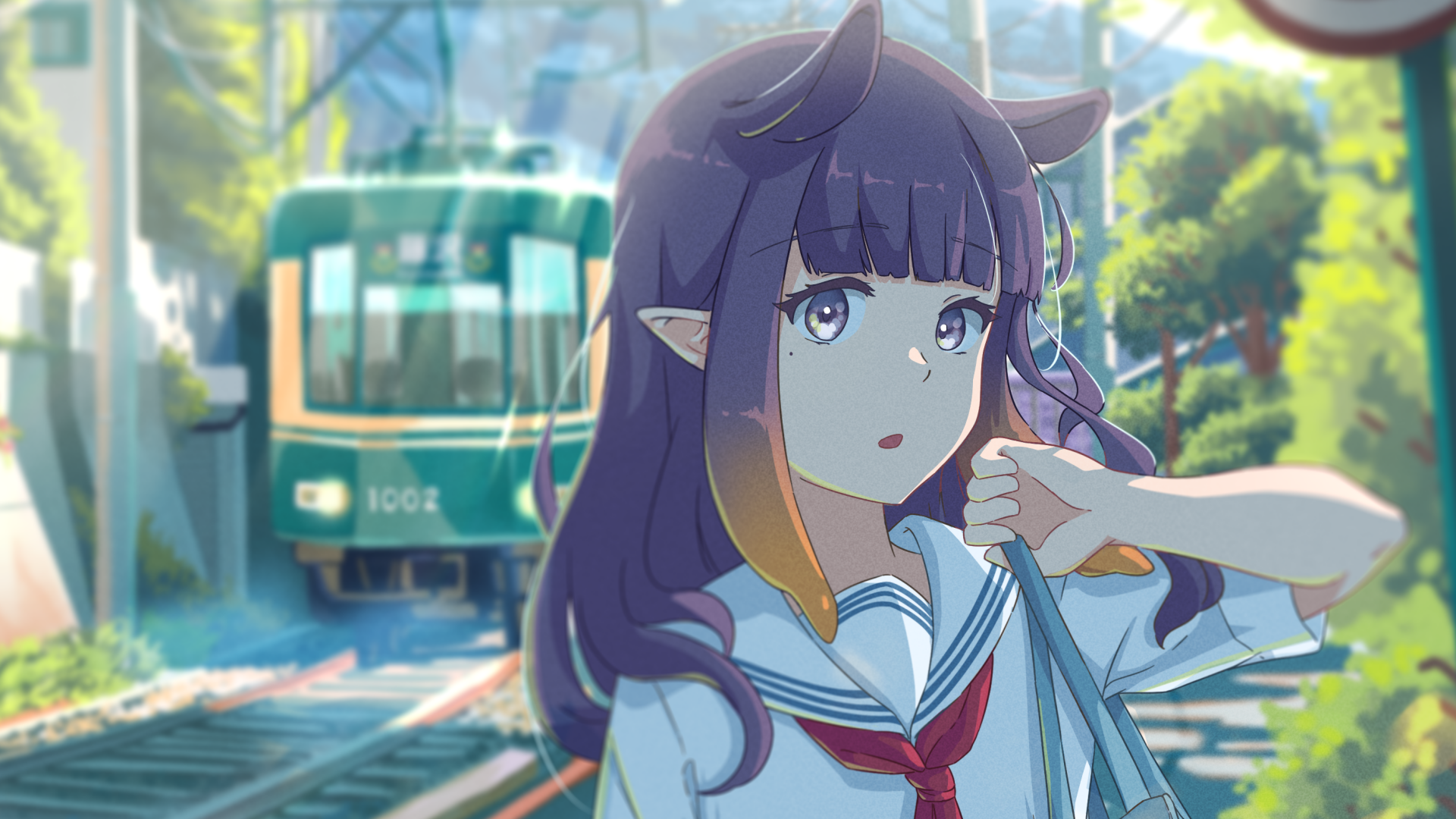 Download Ninomae Ina'nis Hololive Anime Virtual Youtuber HD Wallpaper ...