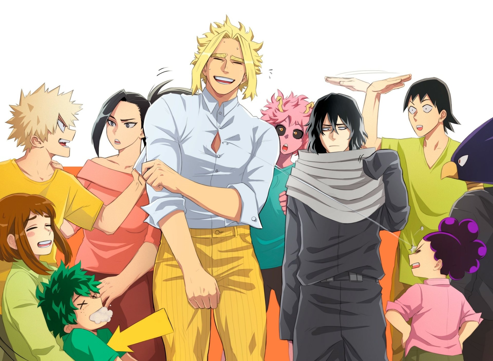 All Might & Class 1-A: Hero Squad HD Wallpaper by Trevo