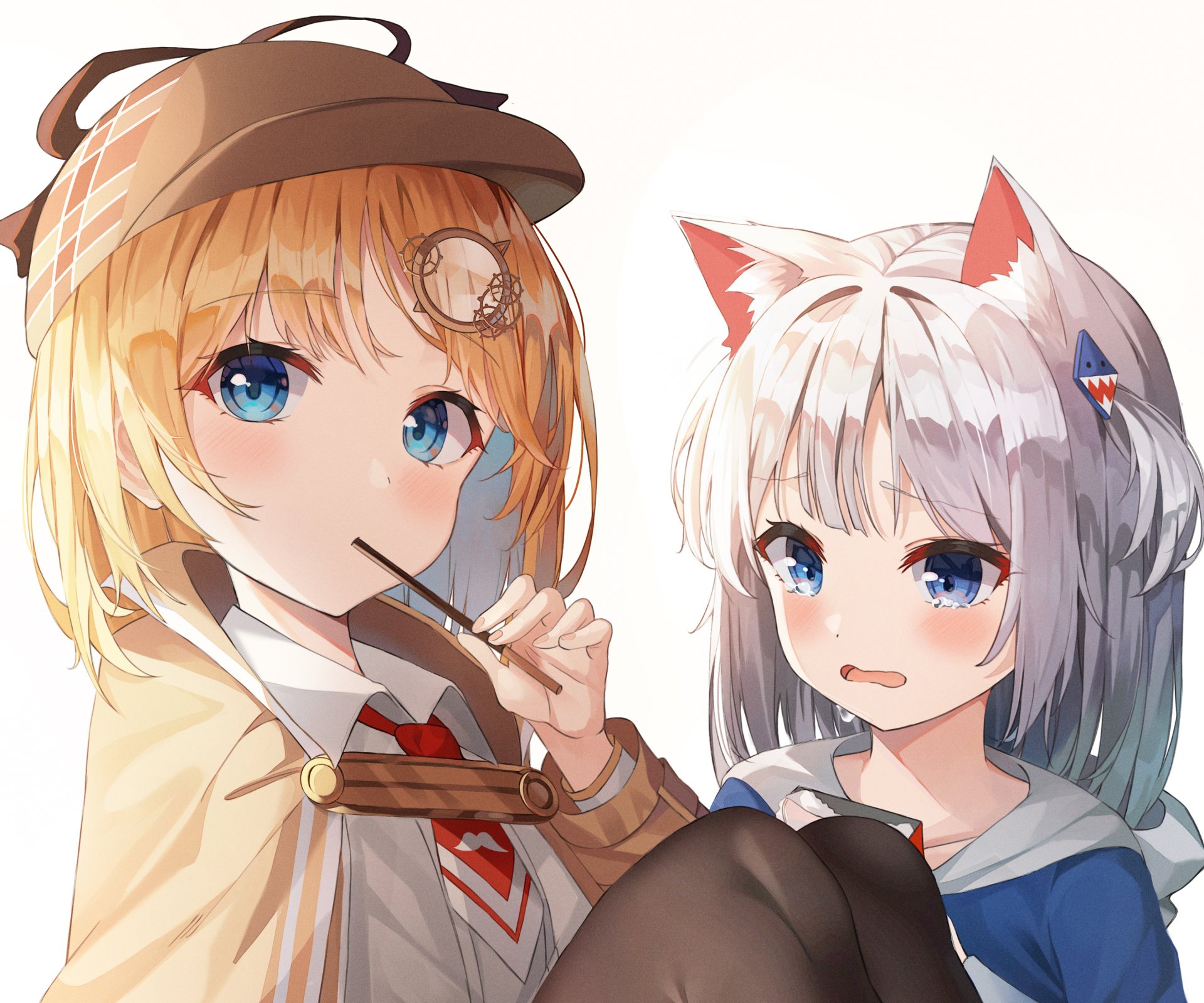 Download Hololive Watson Amelia Gawr Gura Anime Virtual Youtuber HD ...