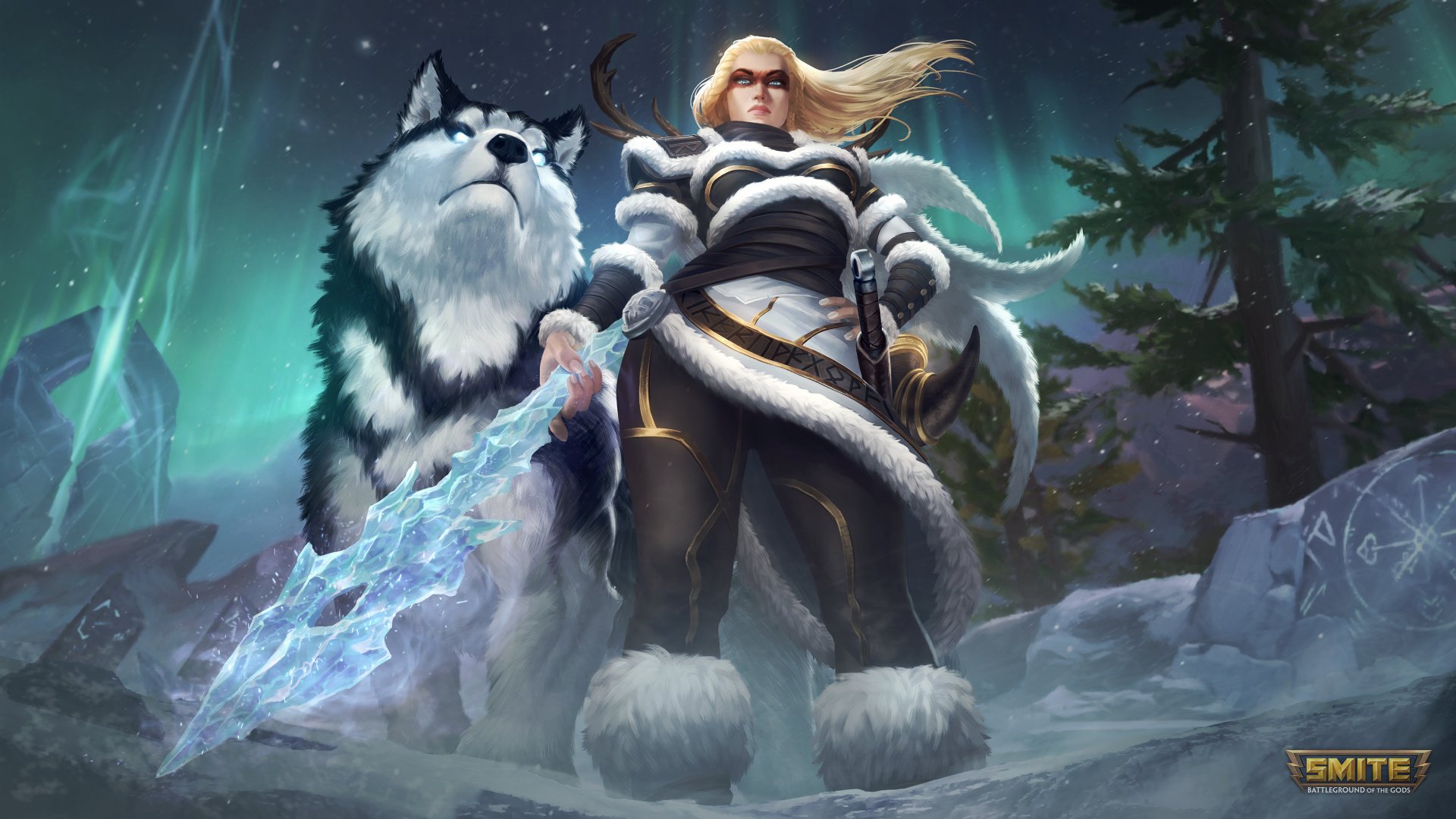 Download Skadi (Smite) Video Game Smite 4k Ultra HD Wallpaper