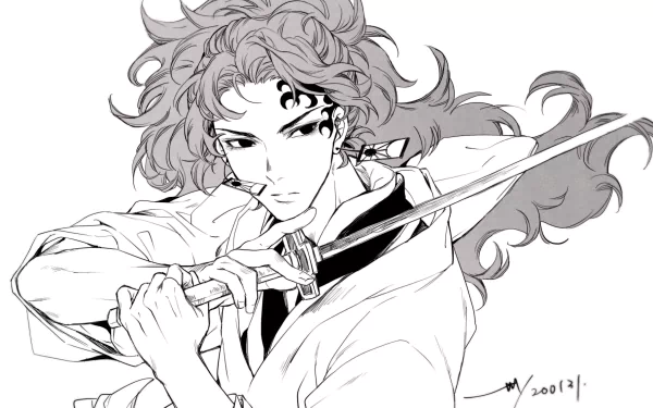 Yoriichi Tsugikuni HD Wallpaper - Demon Slayer: Kimetsu no Yaiba