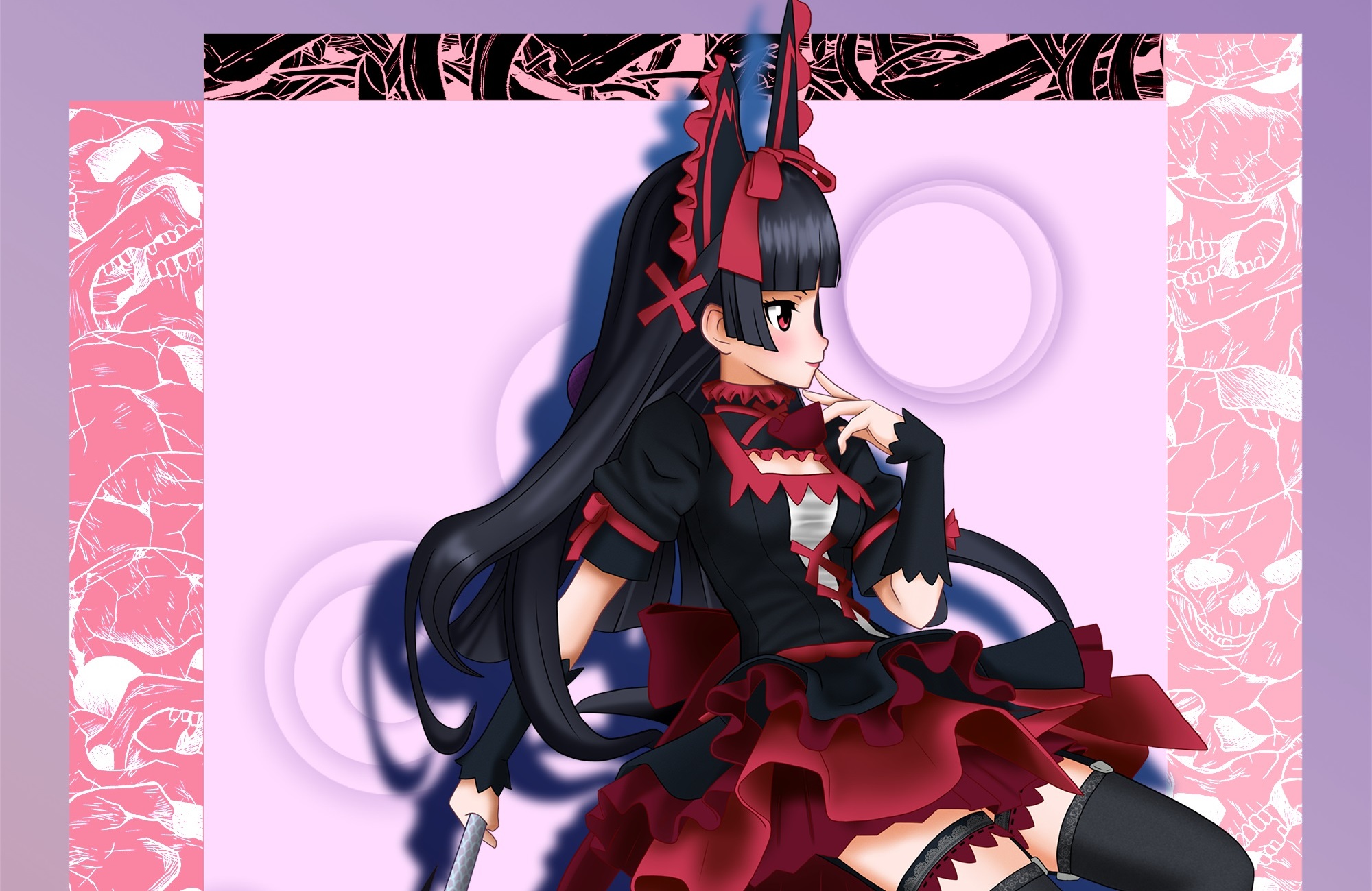 Download Rory Mercury Anime Gate (2015) HD Wallpaper