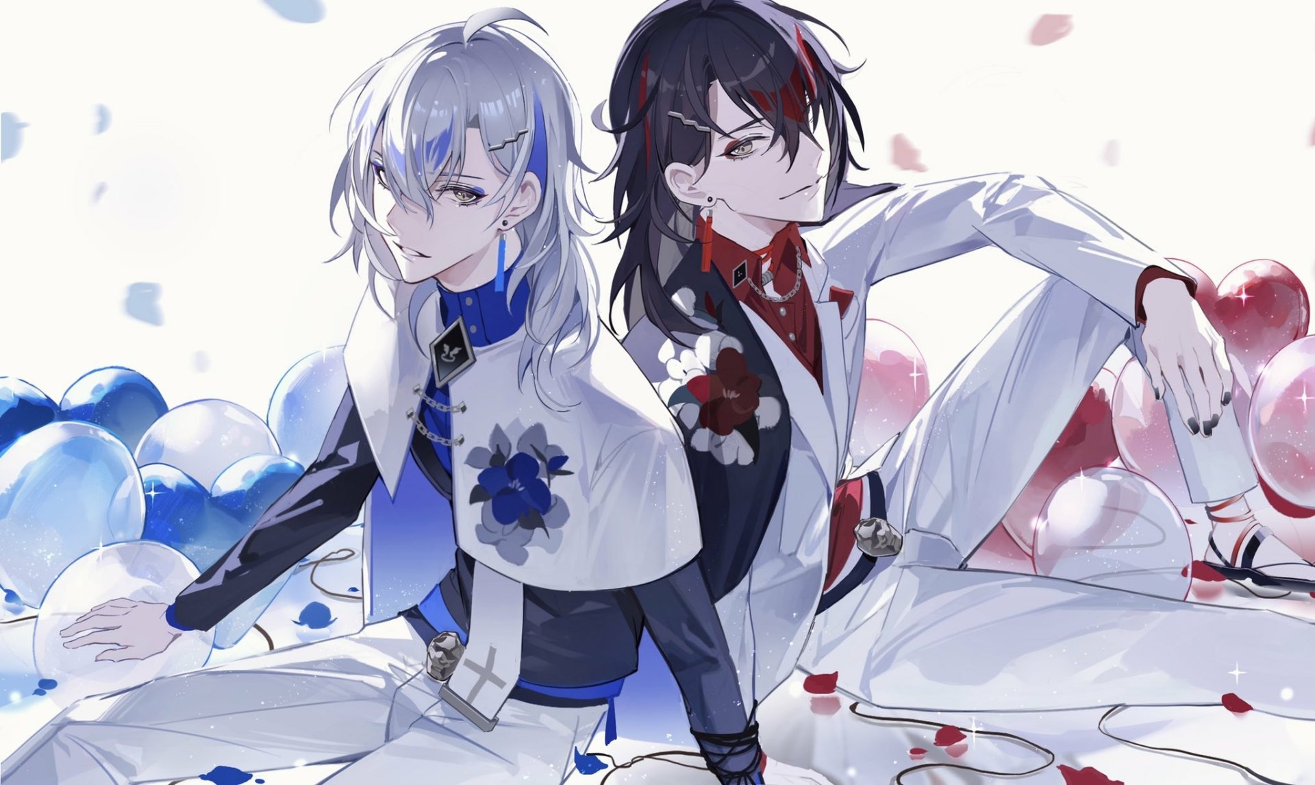 Download Luxiem Nijisanji Vox Akuma Anime Virtual Youtuber HD Wallpaper