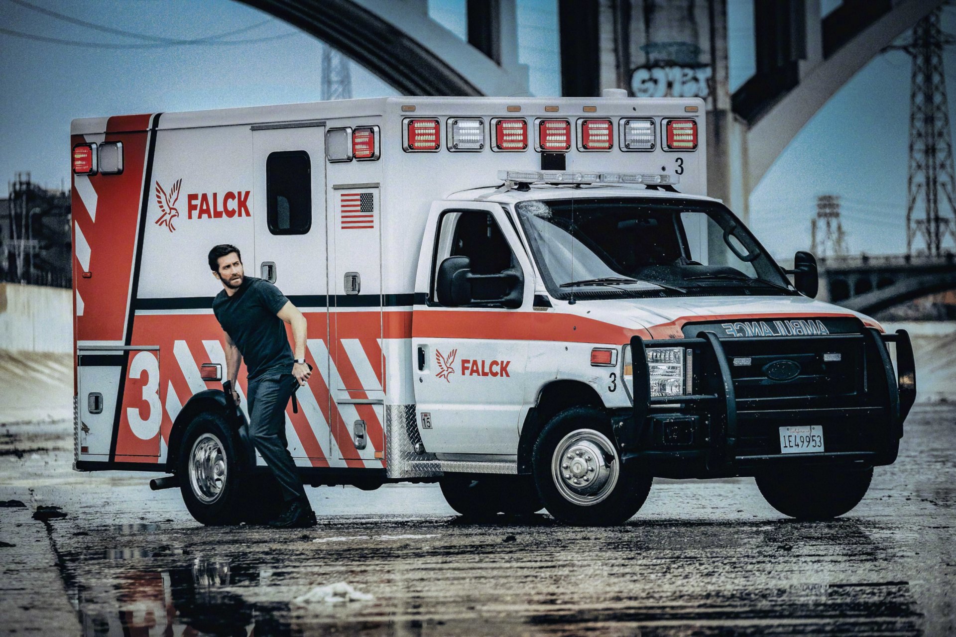 Download Jake Gyllenhaal Movie Ambulance (Movie) HD Wallpaper