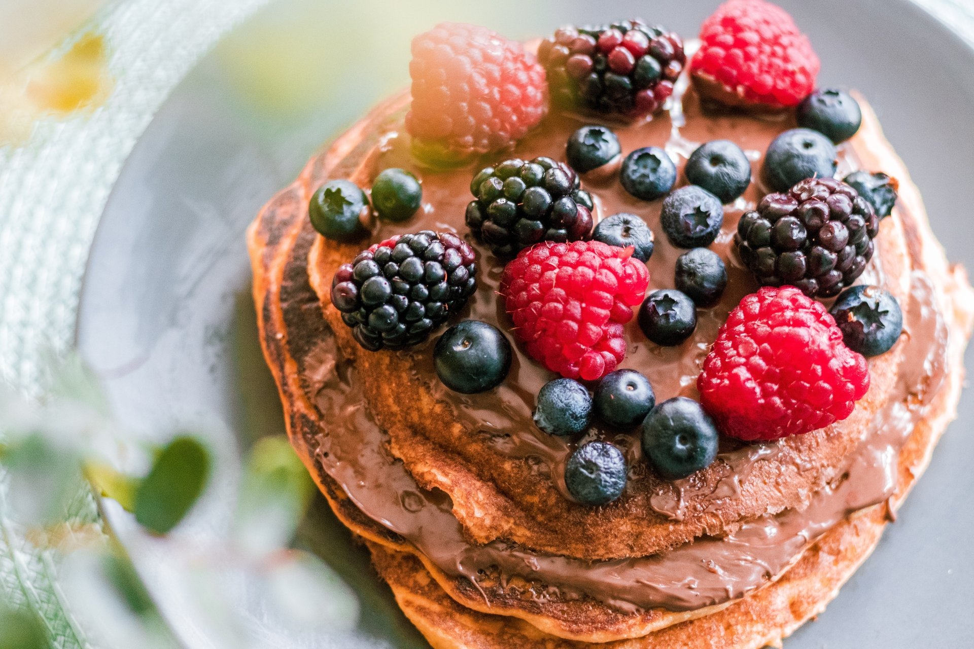 Download Berry Food Pancake 4k Ultra HD Wallpaper