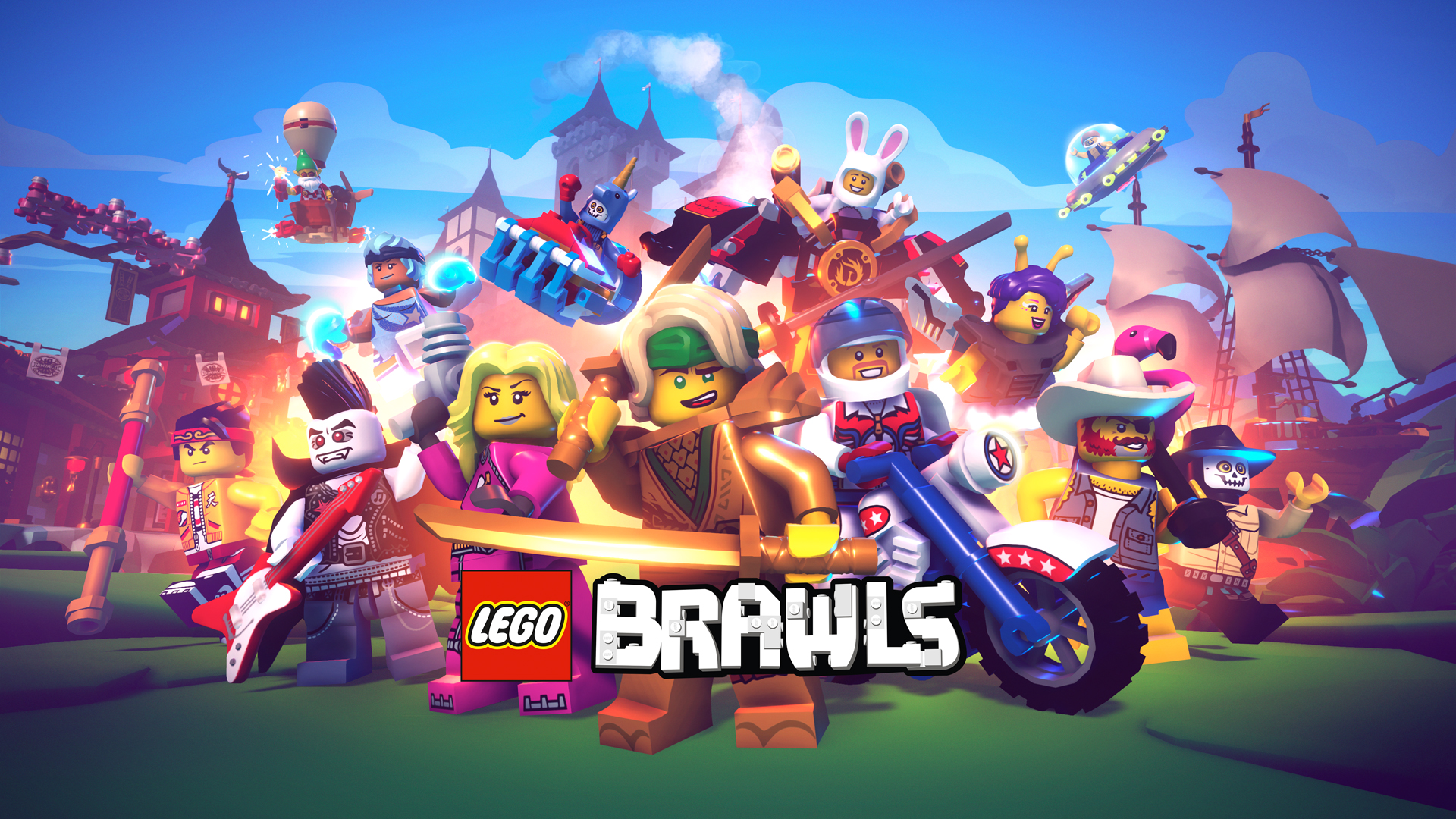 Download Video Game LEGO Brawls 4k Ultra HD Wallpaper