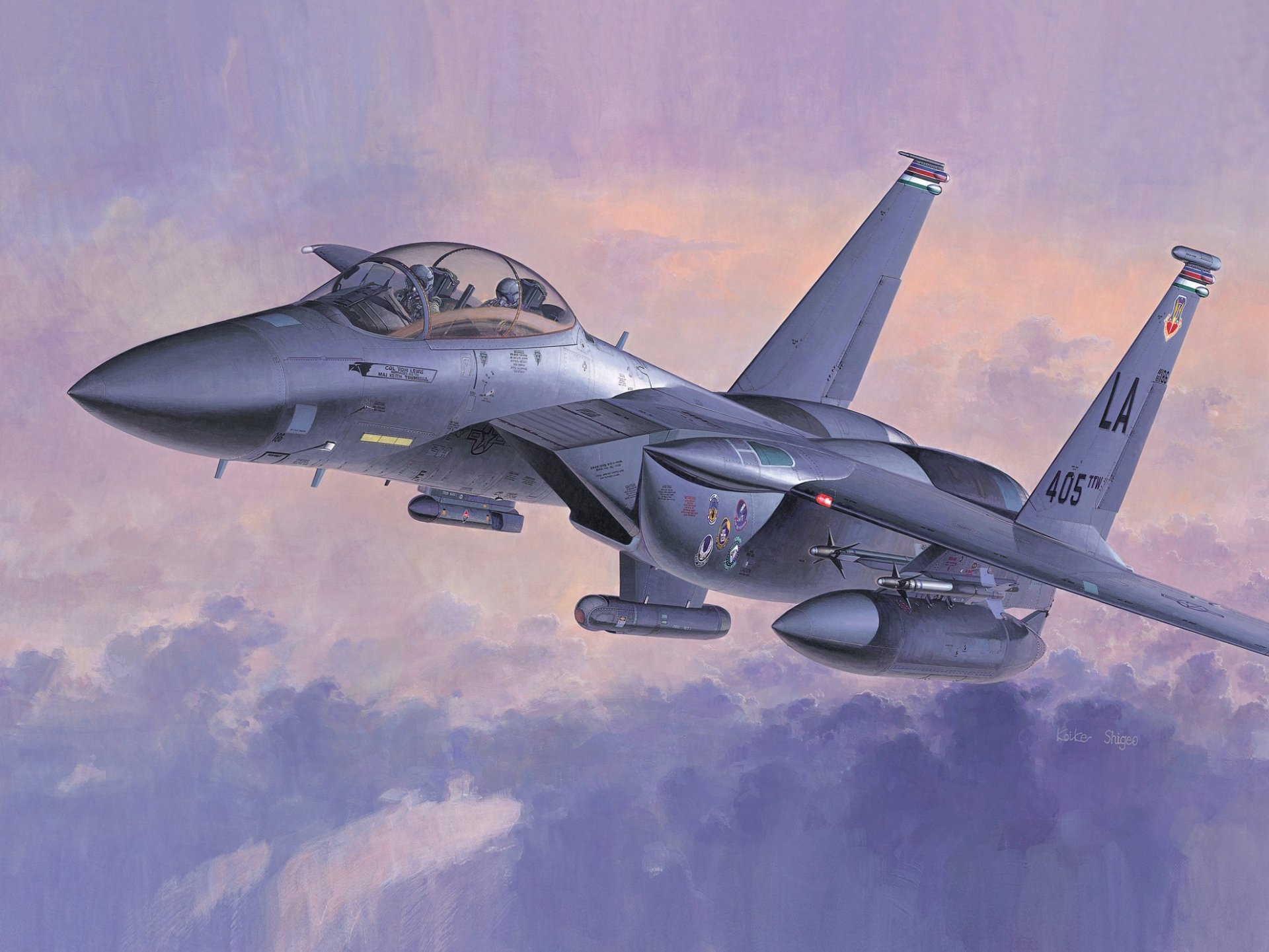 Download Military Mcdonnell Douglas F 15e Strike Eagle Hd Wallpaper By