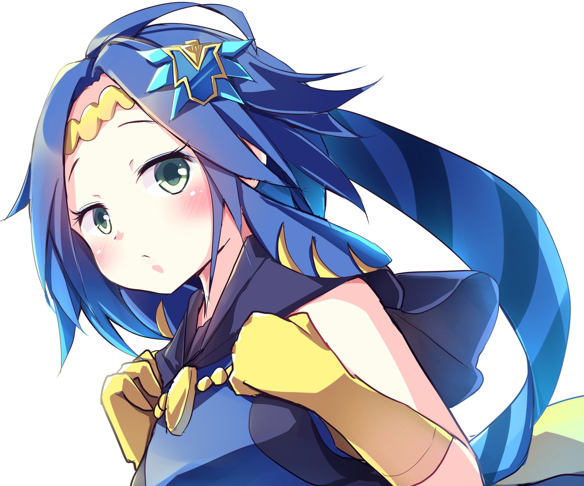 Download Marincess Blue Tang Anime Yu-Gi-Oh! HD Wallpaper