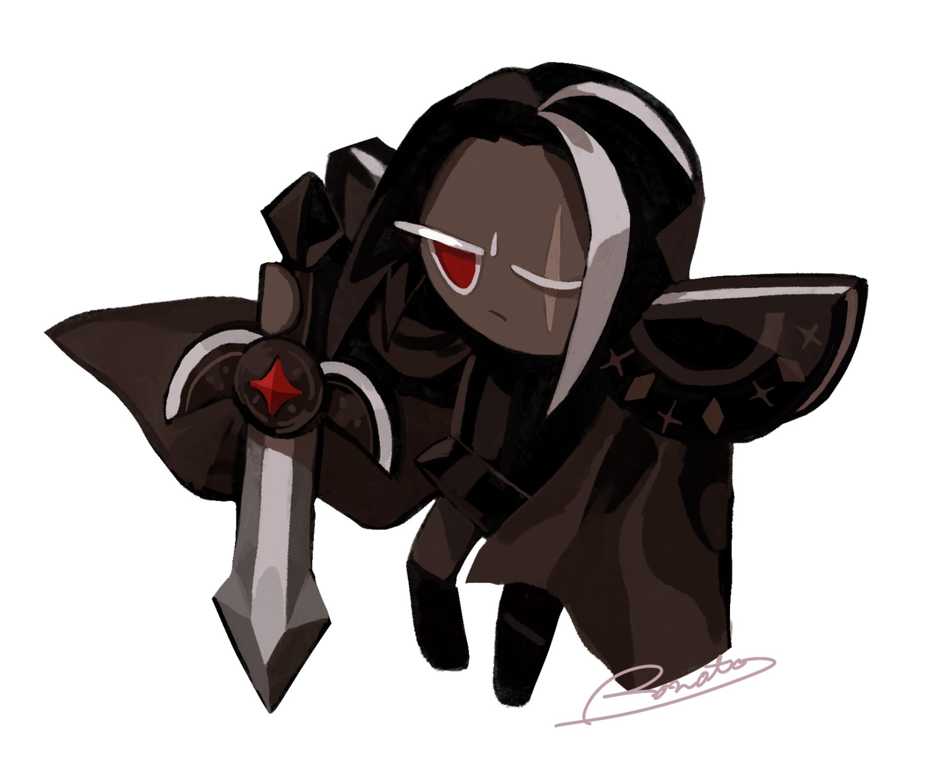 Dark Choco Cookie (Cookie Run) - Desktop Wallpapers, Phone Wallpaper ...