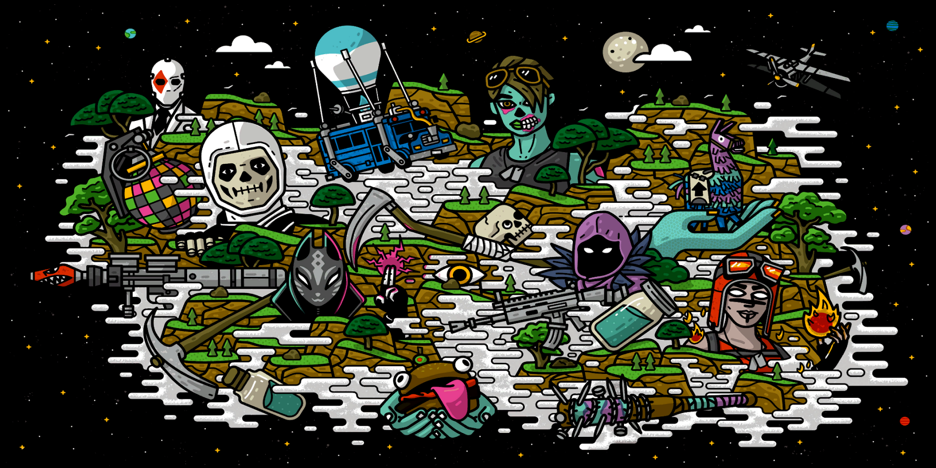 Download Fortnite Loading Screen Video Game Fortnite HD Wallpaper