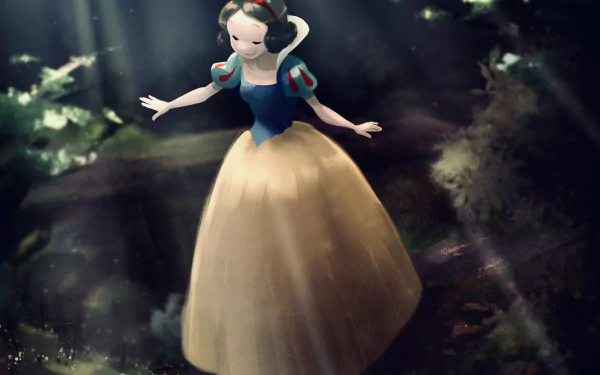 Enchanting Snow White HD Wallpaper from the Classic Film
