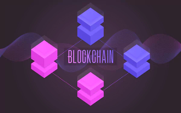 Download Technology Blockchain 4k Ultra HD Wallpaper