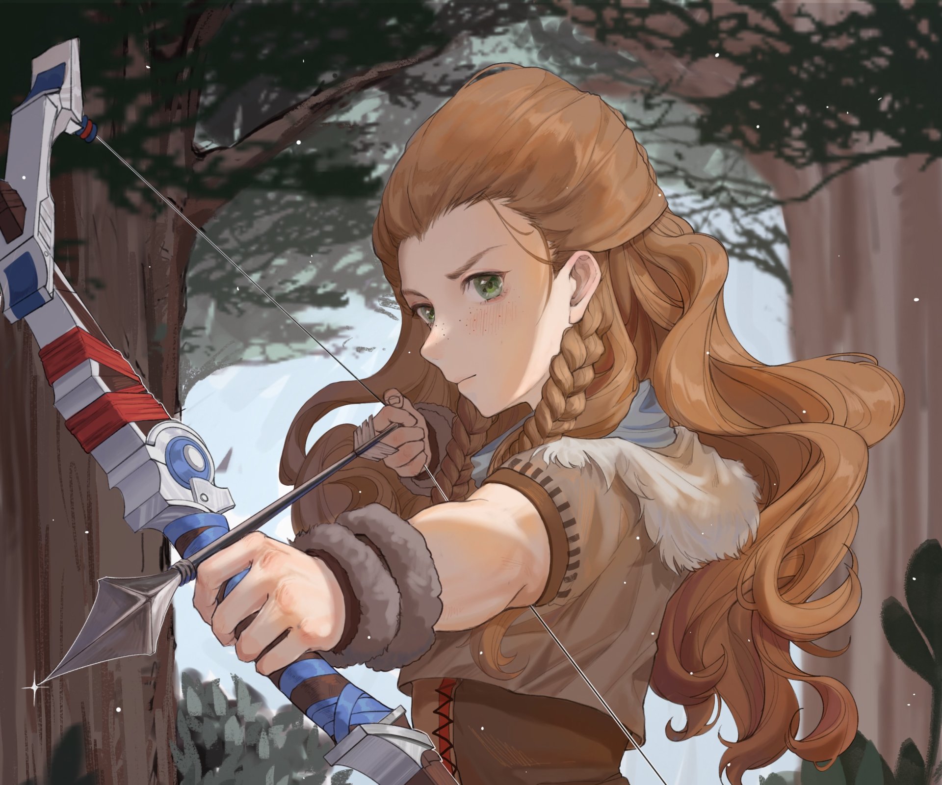 Download Aloy (Horizon Series) Video Game Horizon Zero Dawn HD Wallpaper