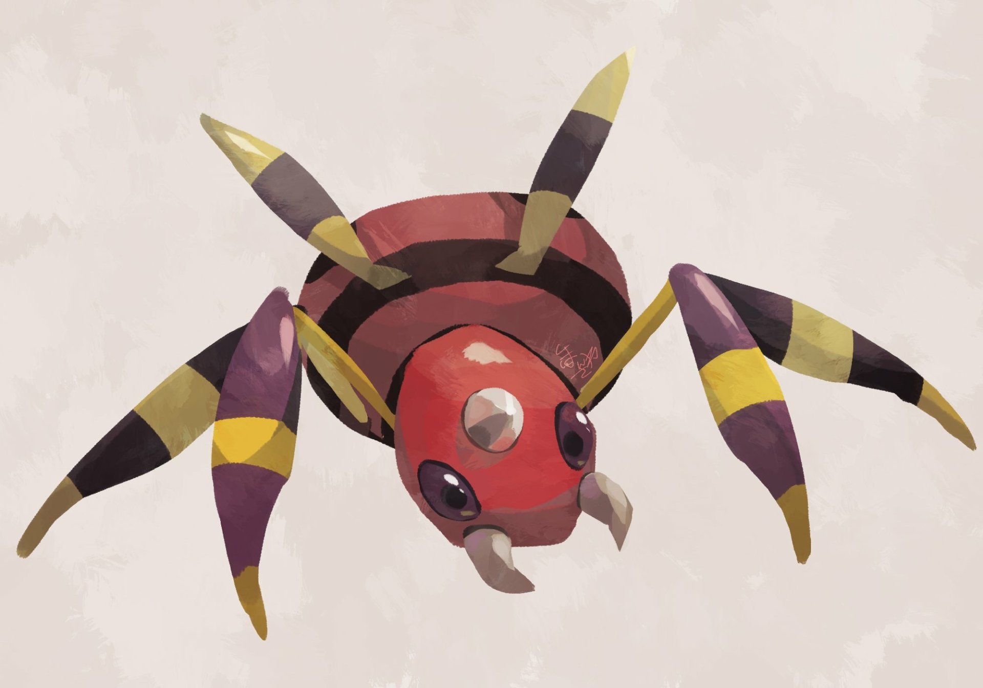 Download Ariados (Pokémon) Video Game Pokemon HD Wallpaper