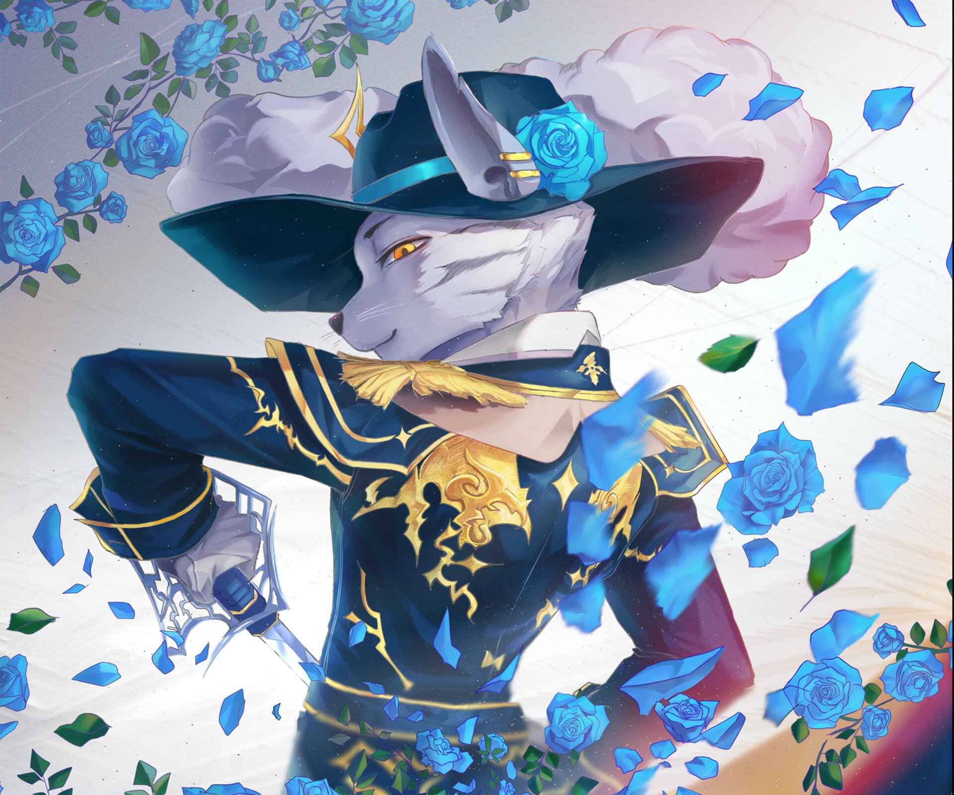 Download Fantasy Cat HD Wallpaper by Junho lee