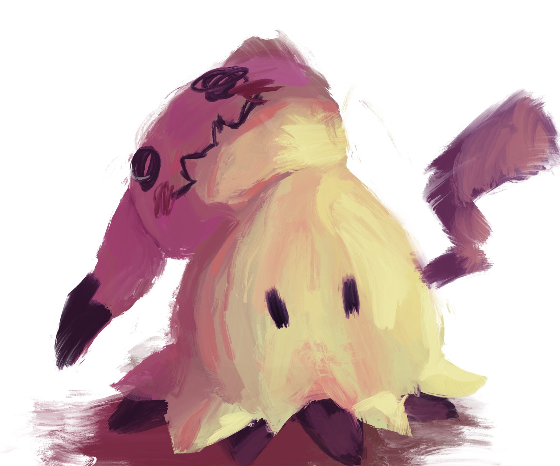 Download Mimikyu (Pokémon) Video Game Pokemon HD Wallpaper by Vale & Tine