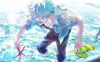 Anime Water Element Boy