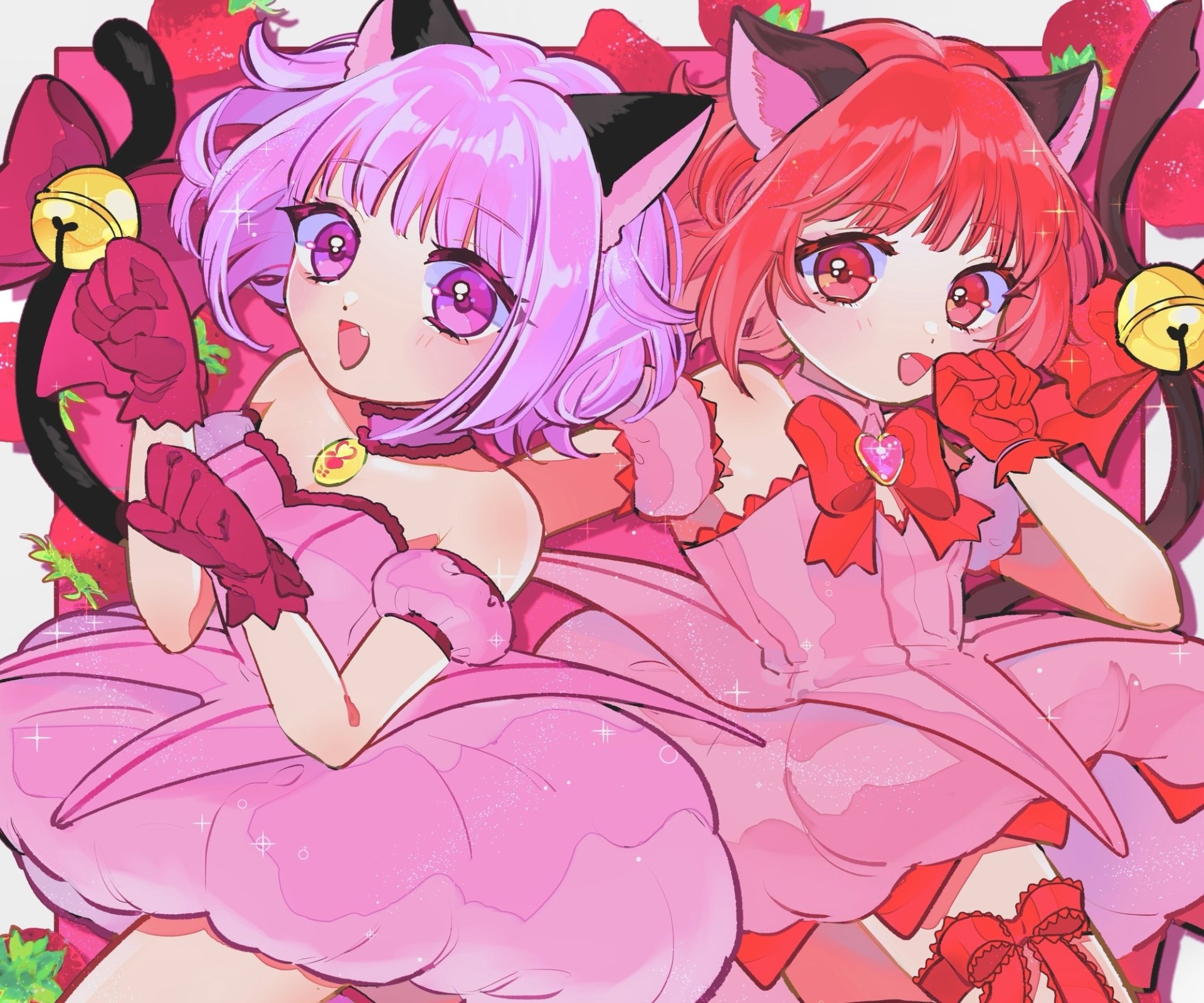 Download Ichigo Momomiya Anime Tokyo Mew Mew New ♡ HD Wallpaper by わすれ
