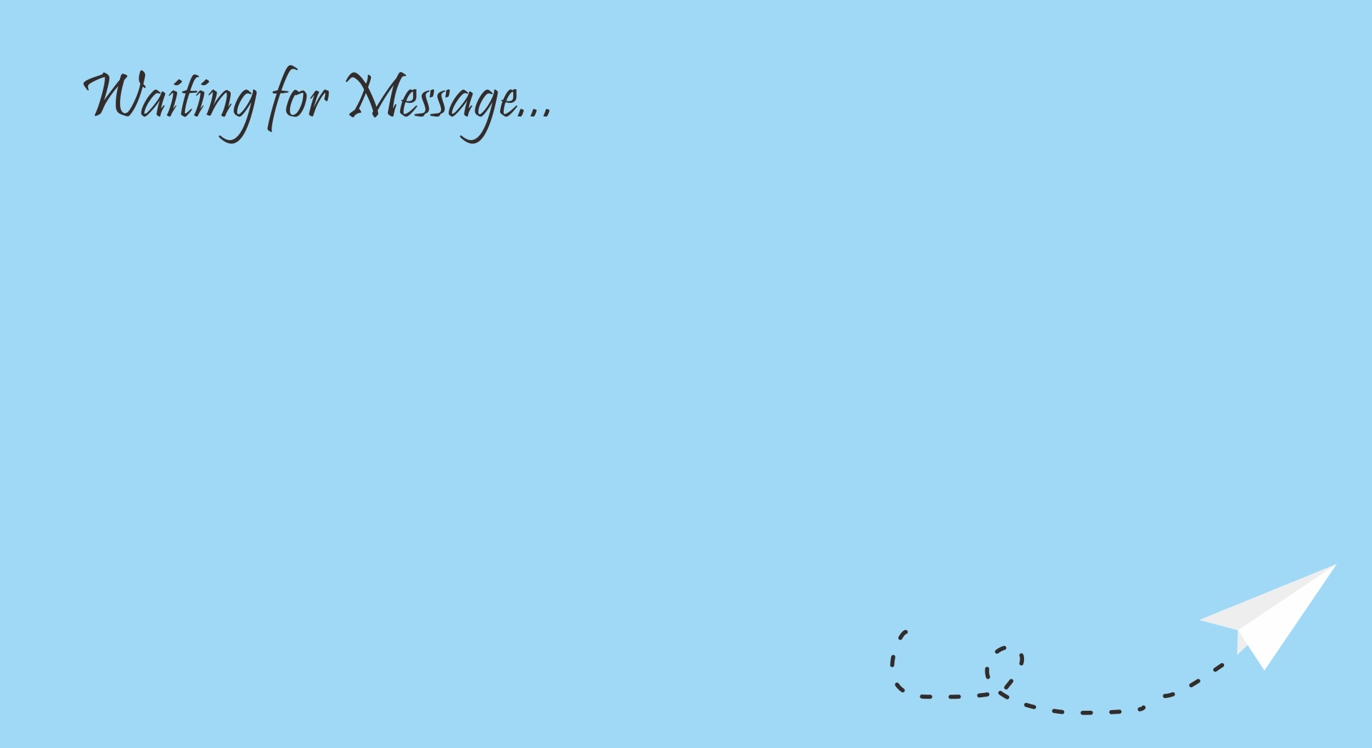 Waiting for message by Utrellia_02