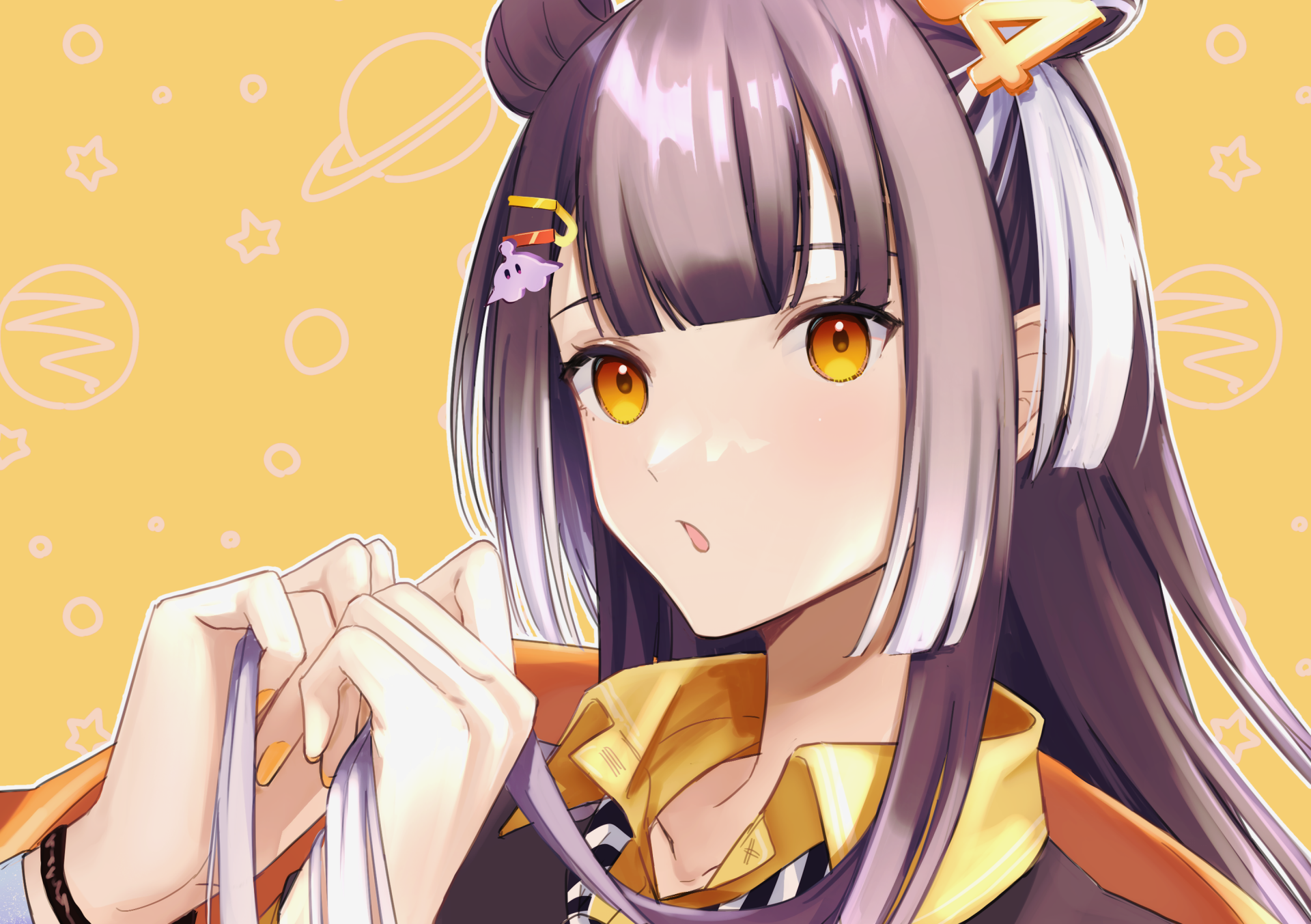 Download Nijisanji Umise Yotsuha Anime Virtual Youtuber HD Wallpaper