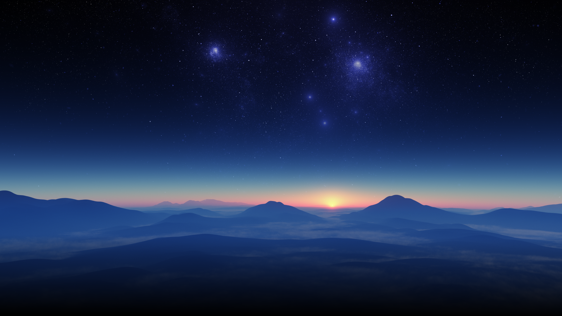 Ethereal Nightscape: 4K Ultra HD Artistic Horizon | 3840x2160 ...