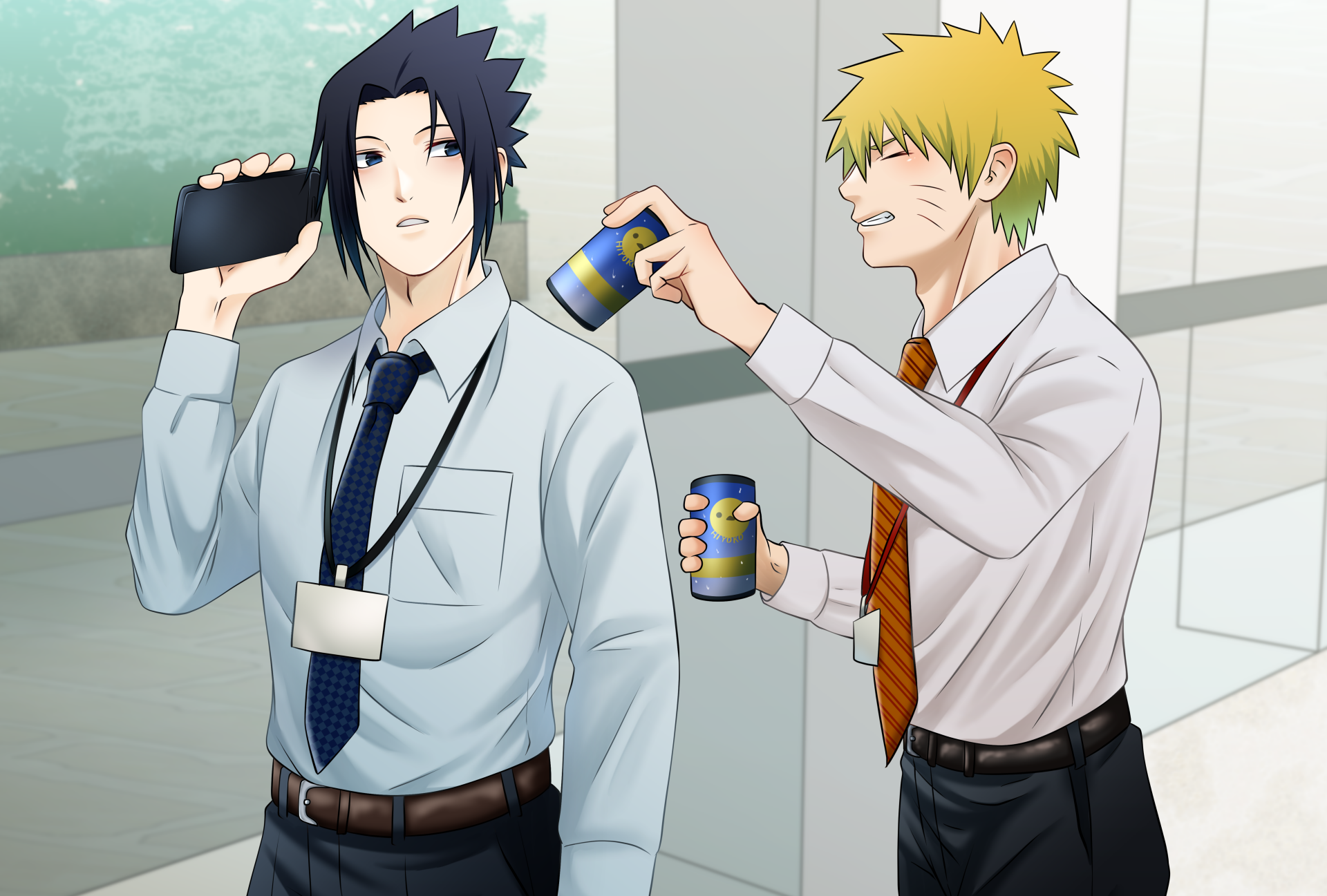 Download Naruto Uzumaki Sasuke Uchiha Anime Naruto Naruto & Sasuke 4k ...