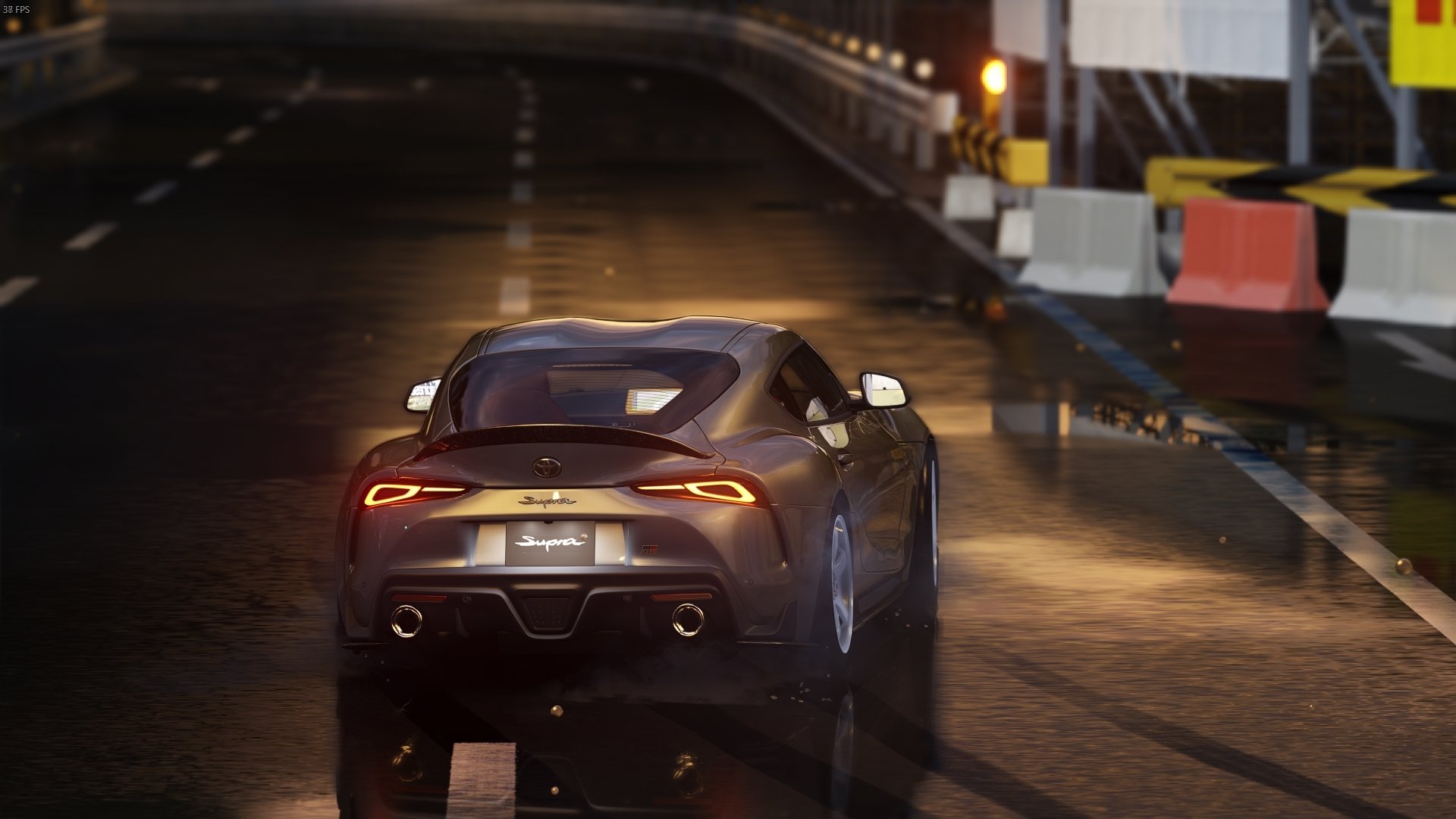 Assetto Corsa Supra A90 Tokyo by Wildart89 | 1920x1080 | Wallpaper Abyss