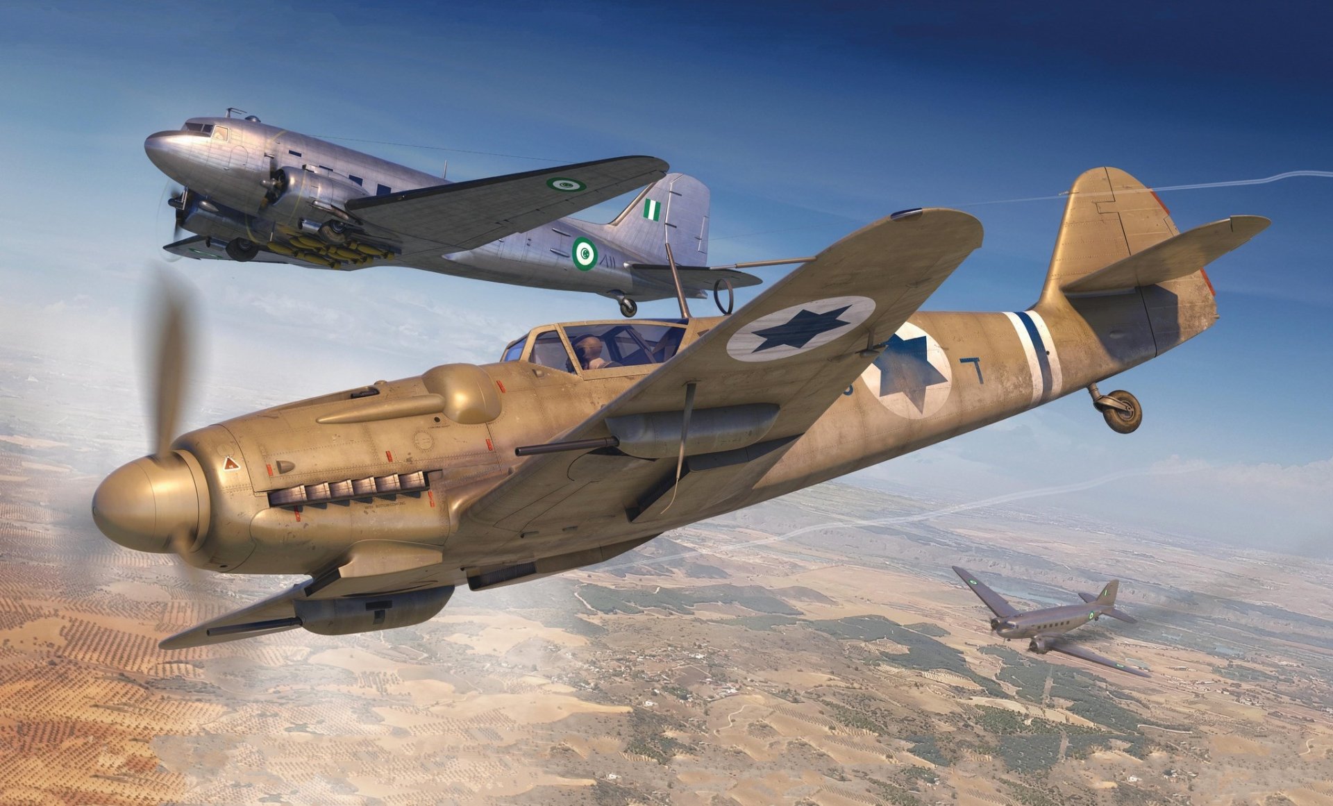 Download Military Avia S-199 HD Wallpaper