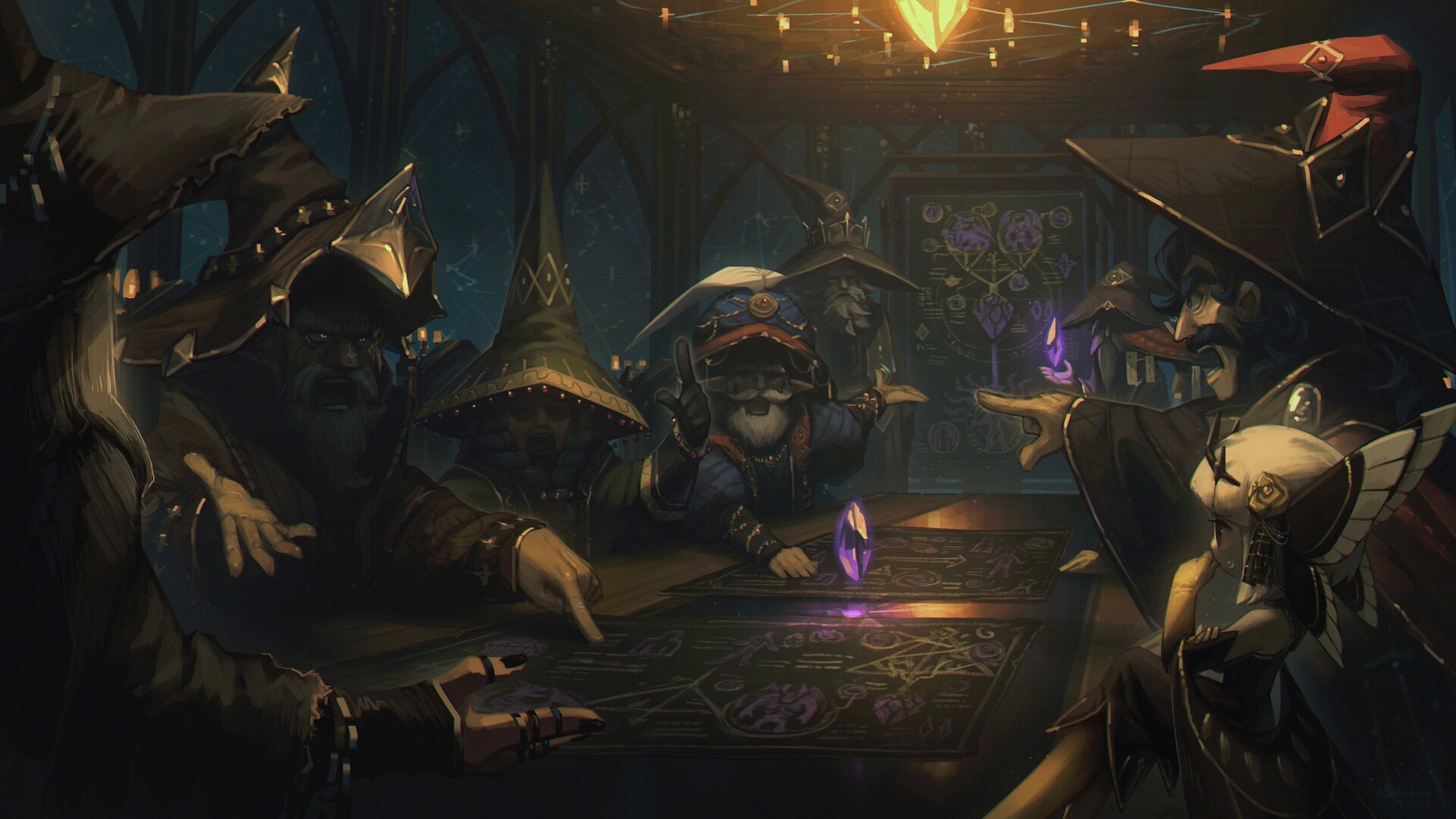 Wizard debate by porforever