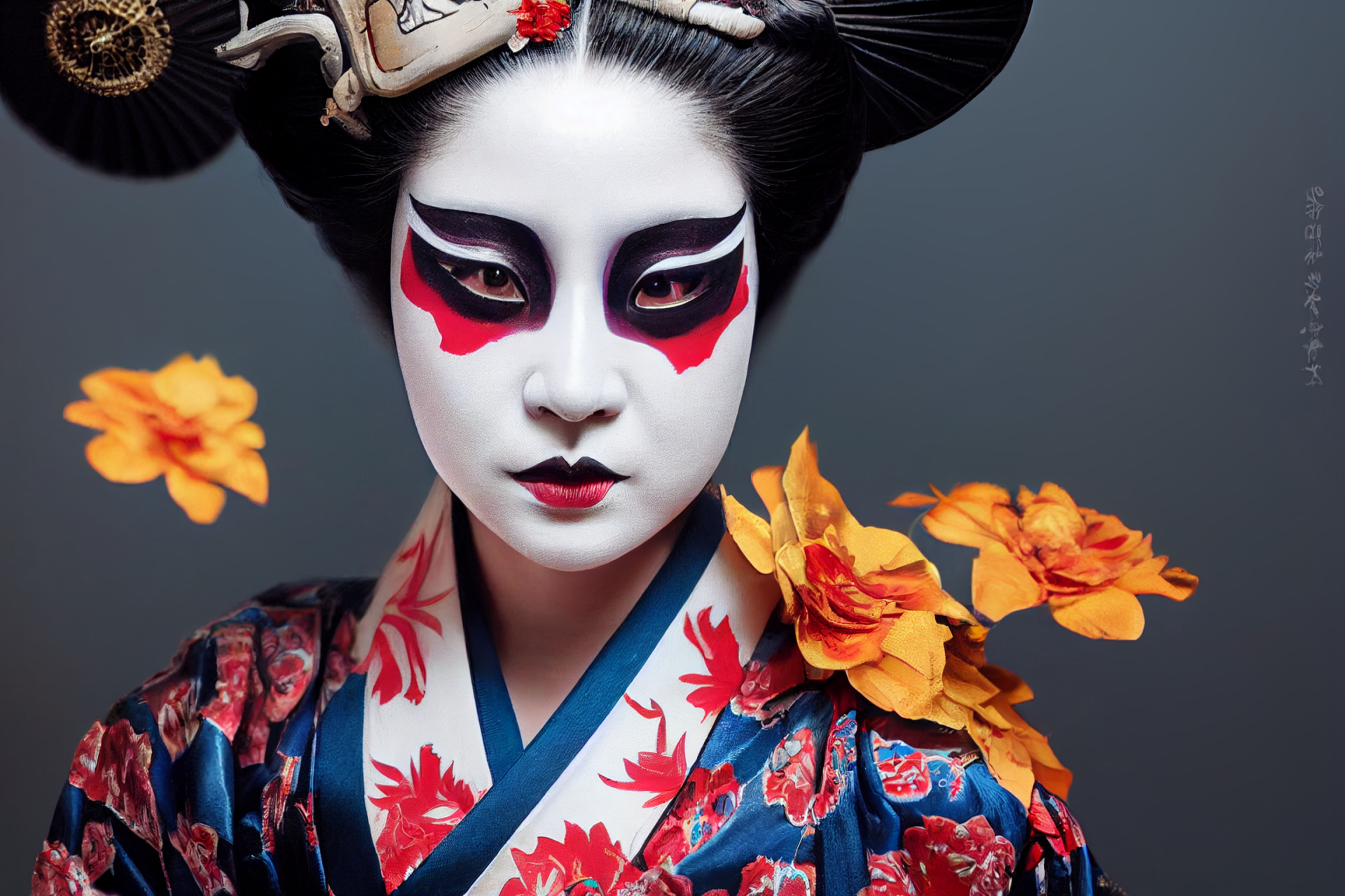 Geisha by saxonzs | 2304x1536 | Wallpaper Abyss