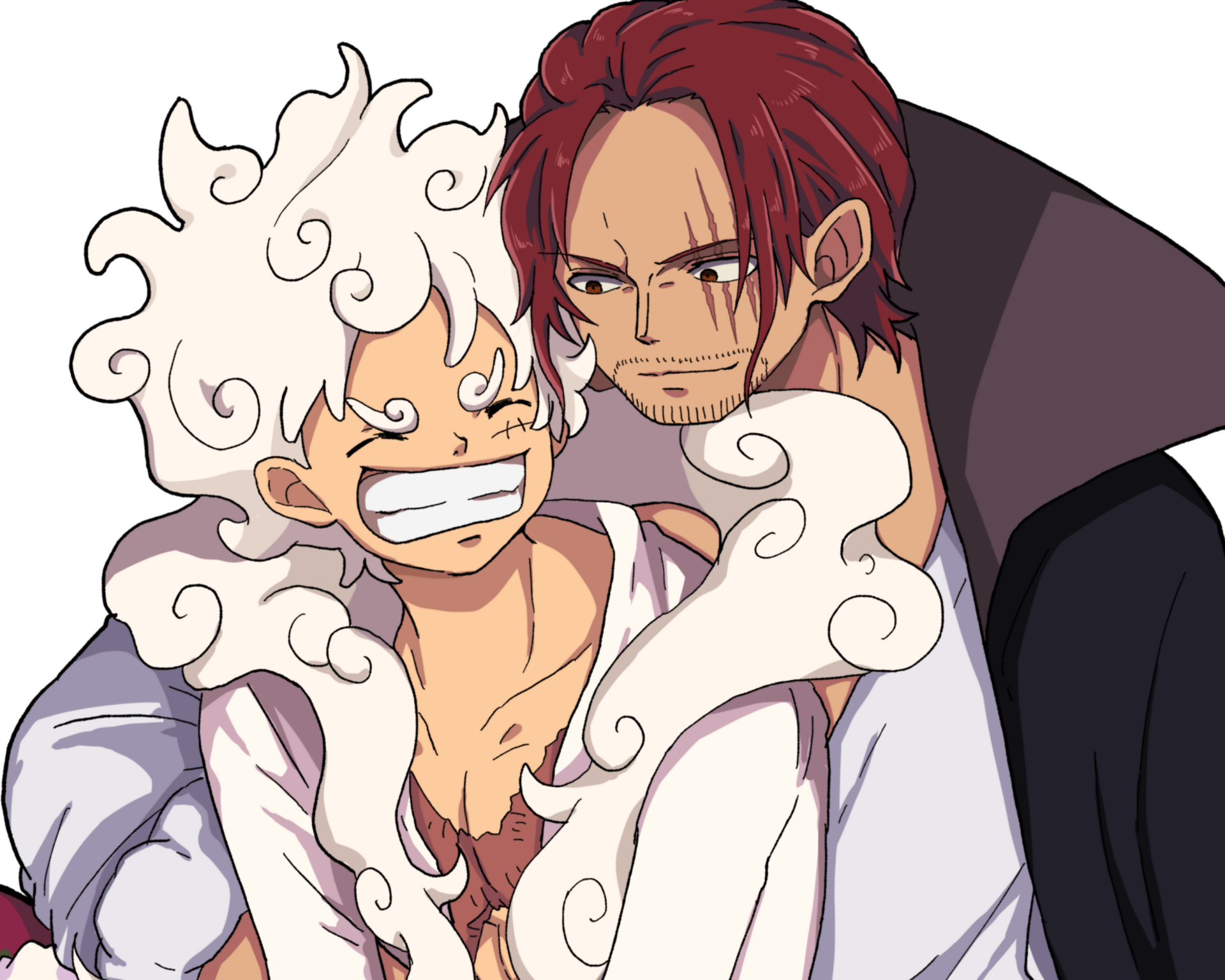 Download Shanks (One Piece) Gear 5 (One Piece) Monkey D. Luffy Anime ...