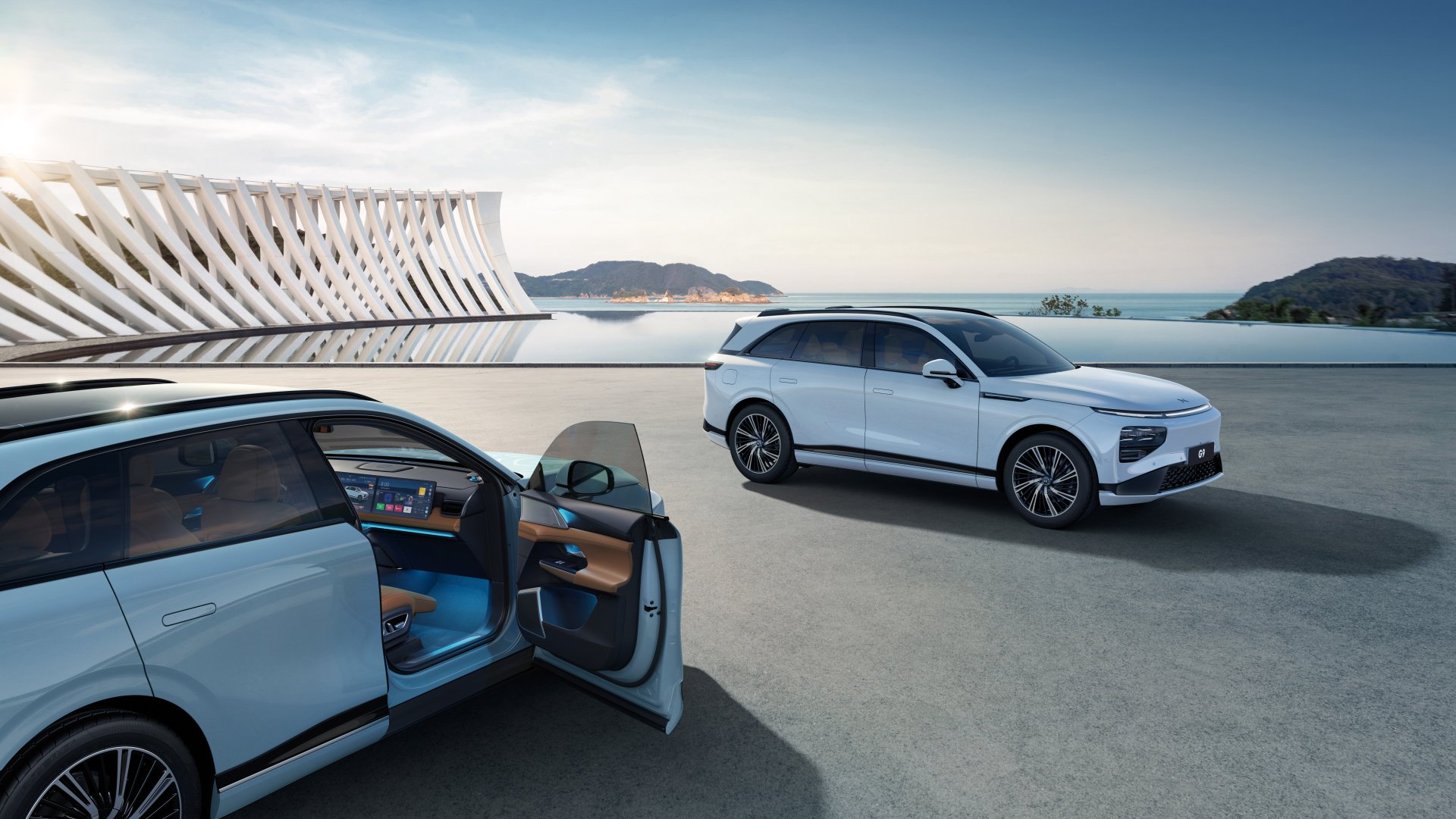 Download Vehicle Xpeng G9 8k Ultra HD Wallpaper