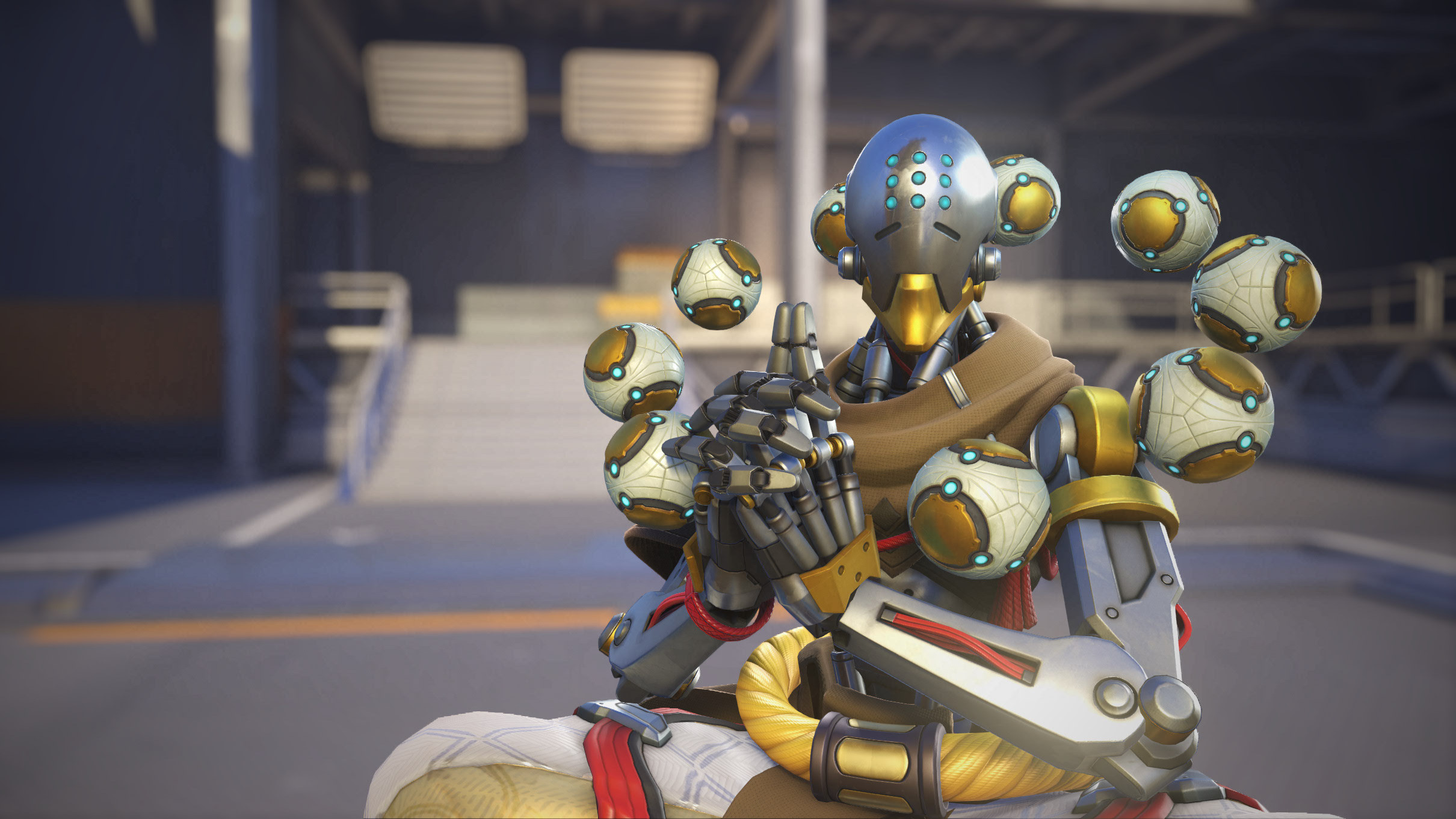 Download Zenyatta (Overwatch) Video Game Overwatch 2 HD Wallpaper