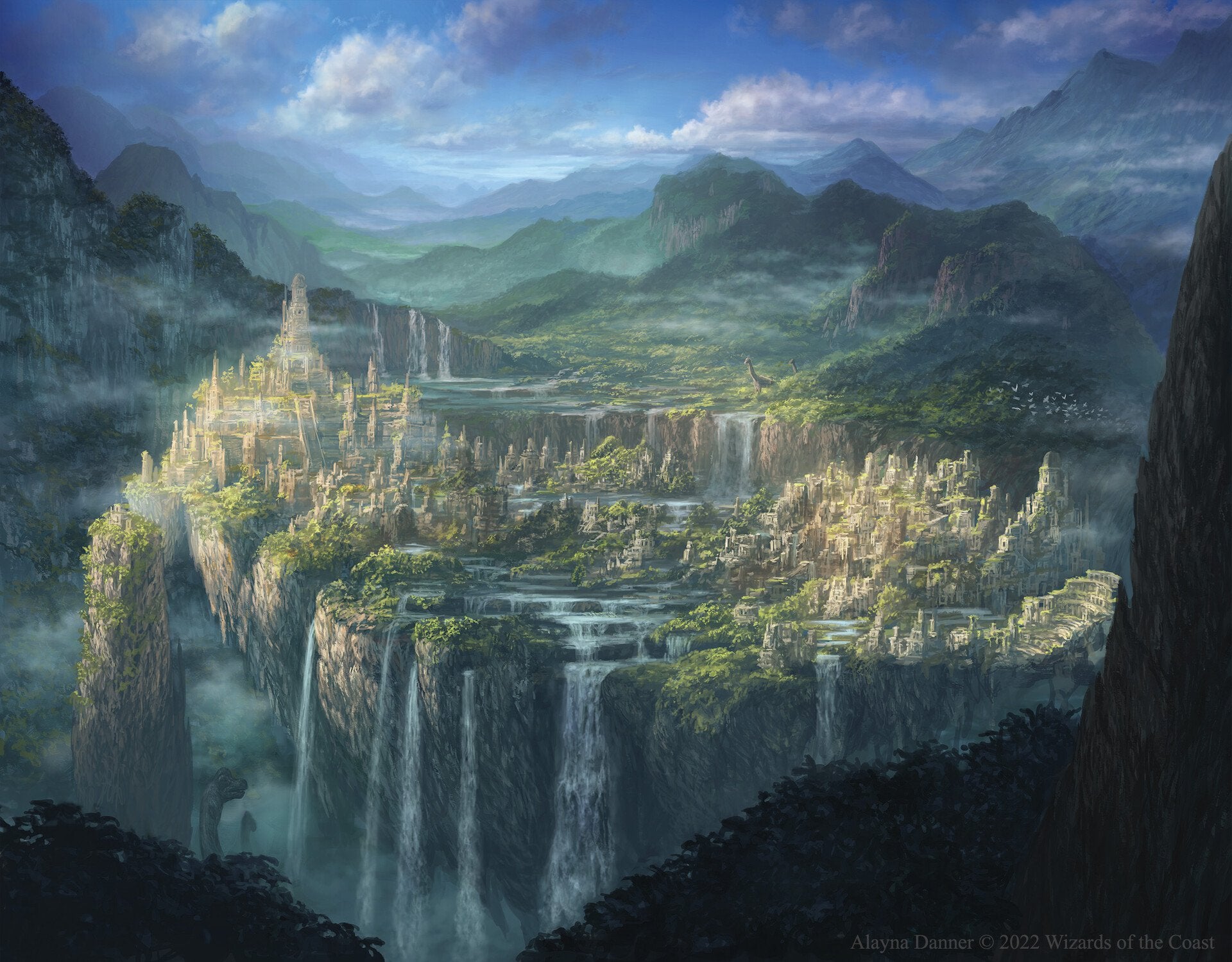 Download Fantasy City HD Wallpaper by Alayna Lemmer-Danner