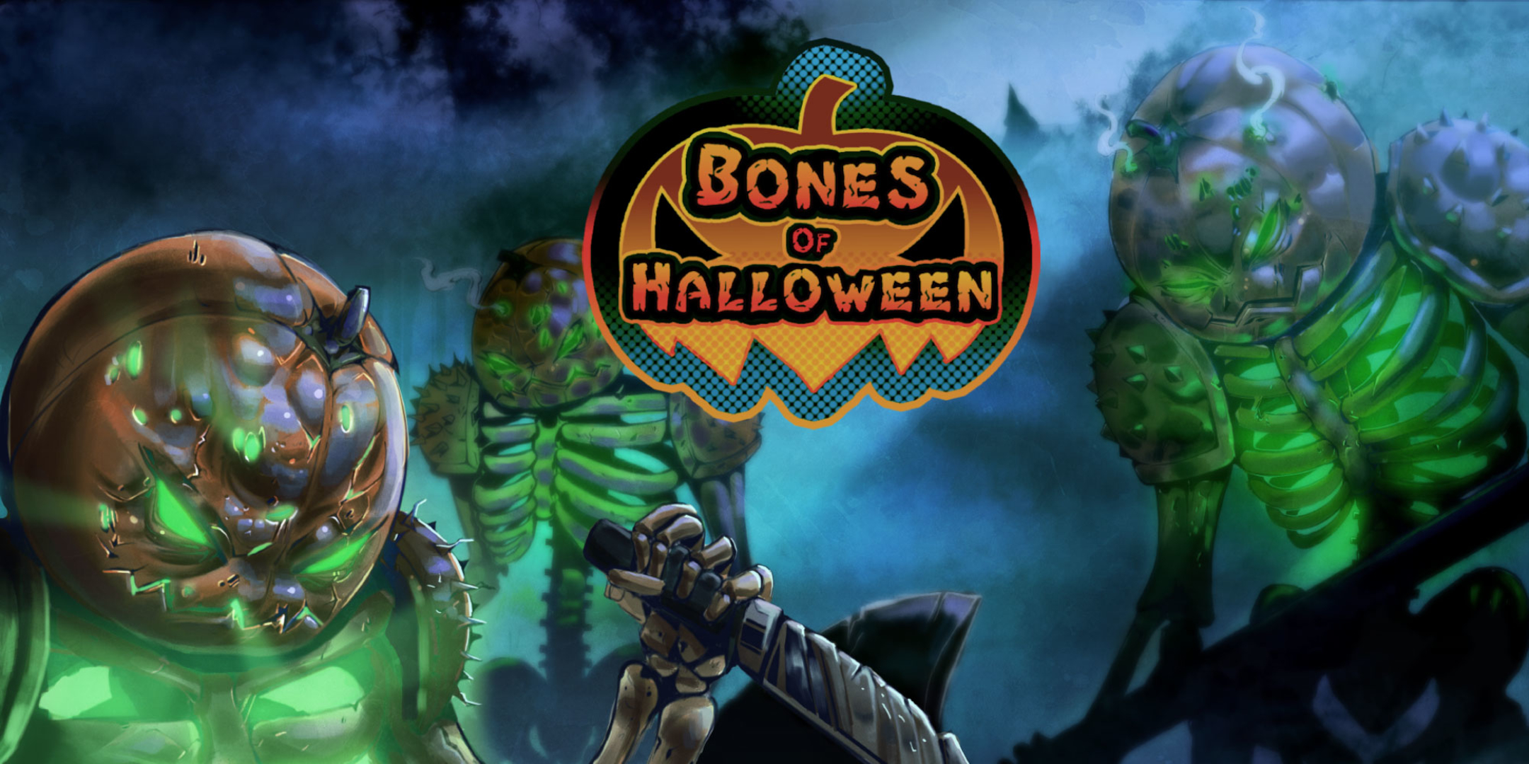Video Game Bones of Halloween 4k Ultra HD Wallpaper