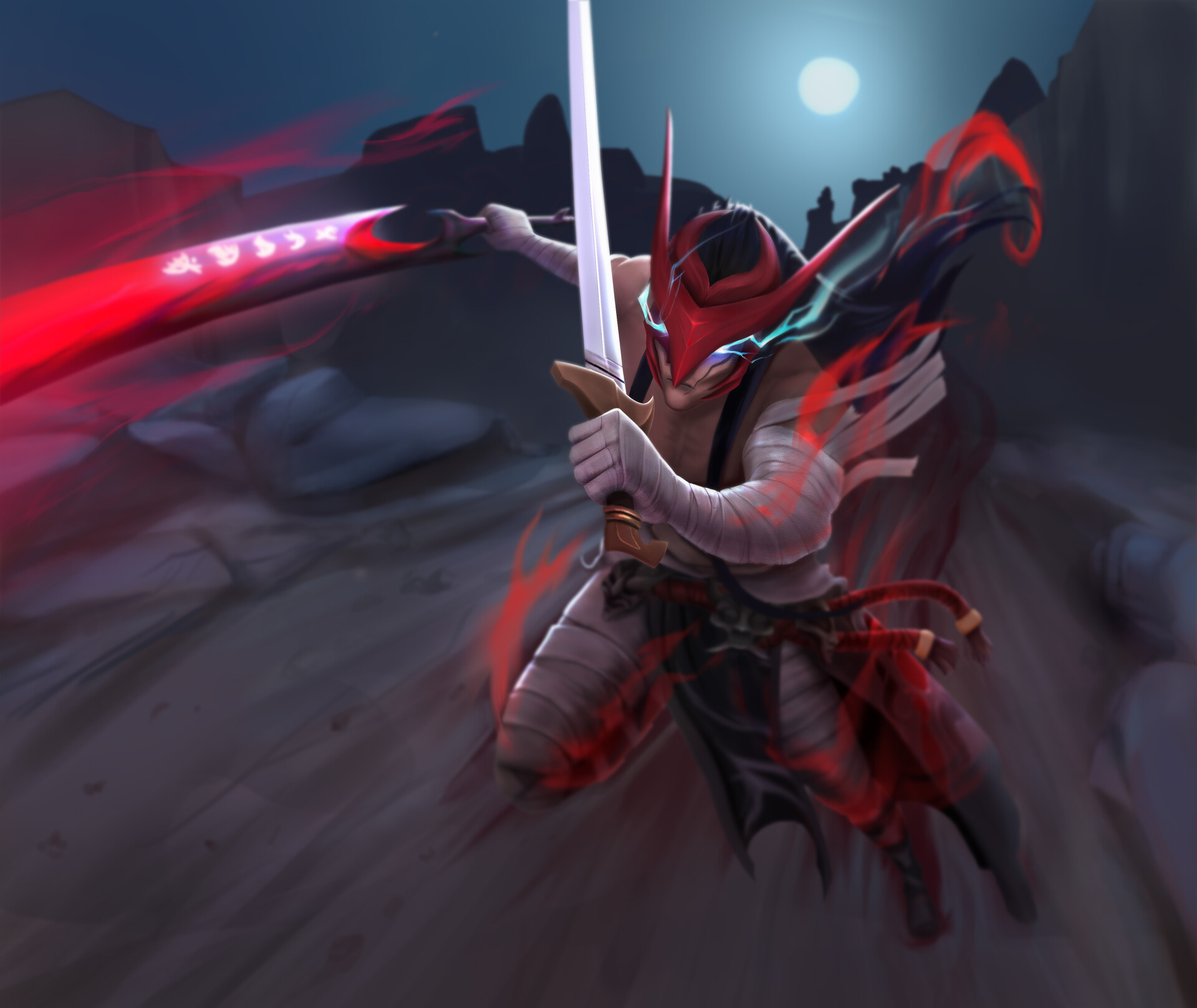 Yone - League of Legends by Le Rafael