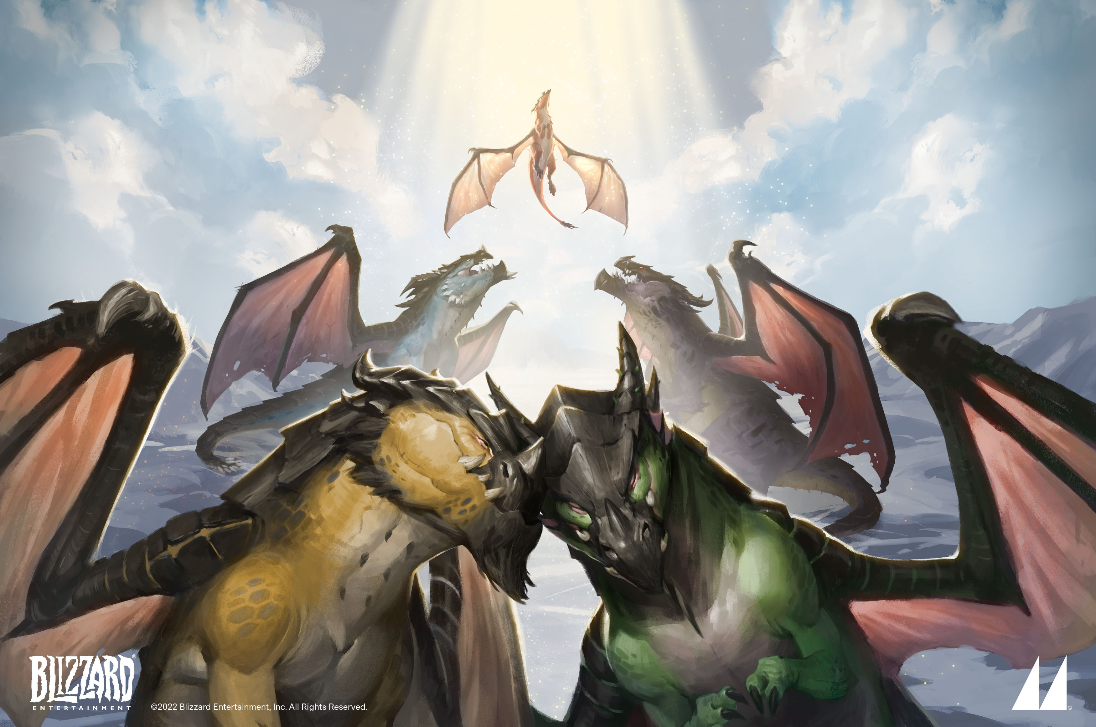 Download Dragon Video Game World Of Warcraft HD Wallpaper by Mooncolony