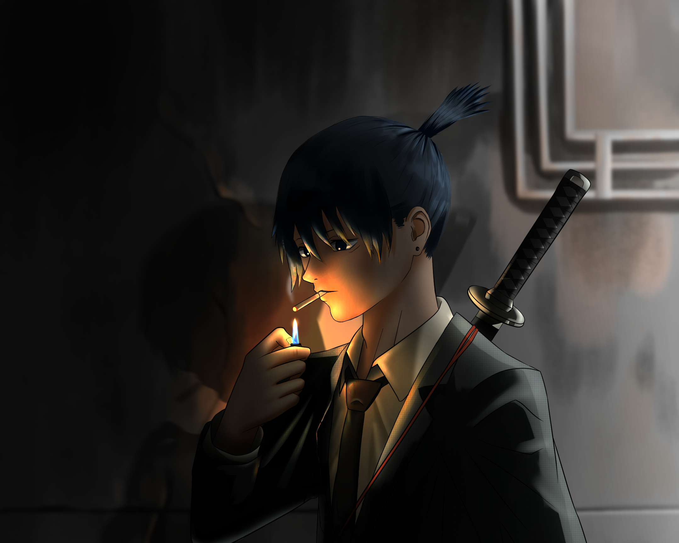 Anime Chainsaw Man HD Wallpaper by Untermeh