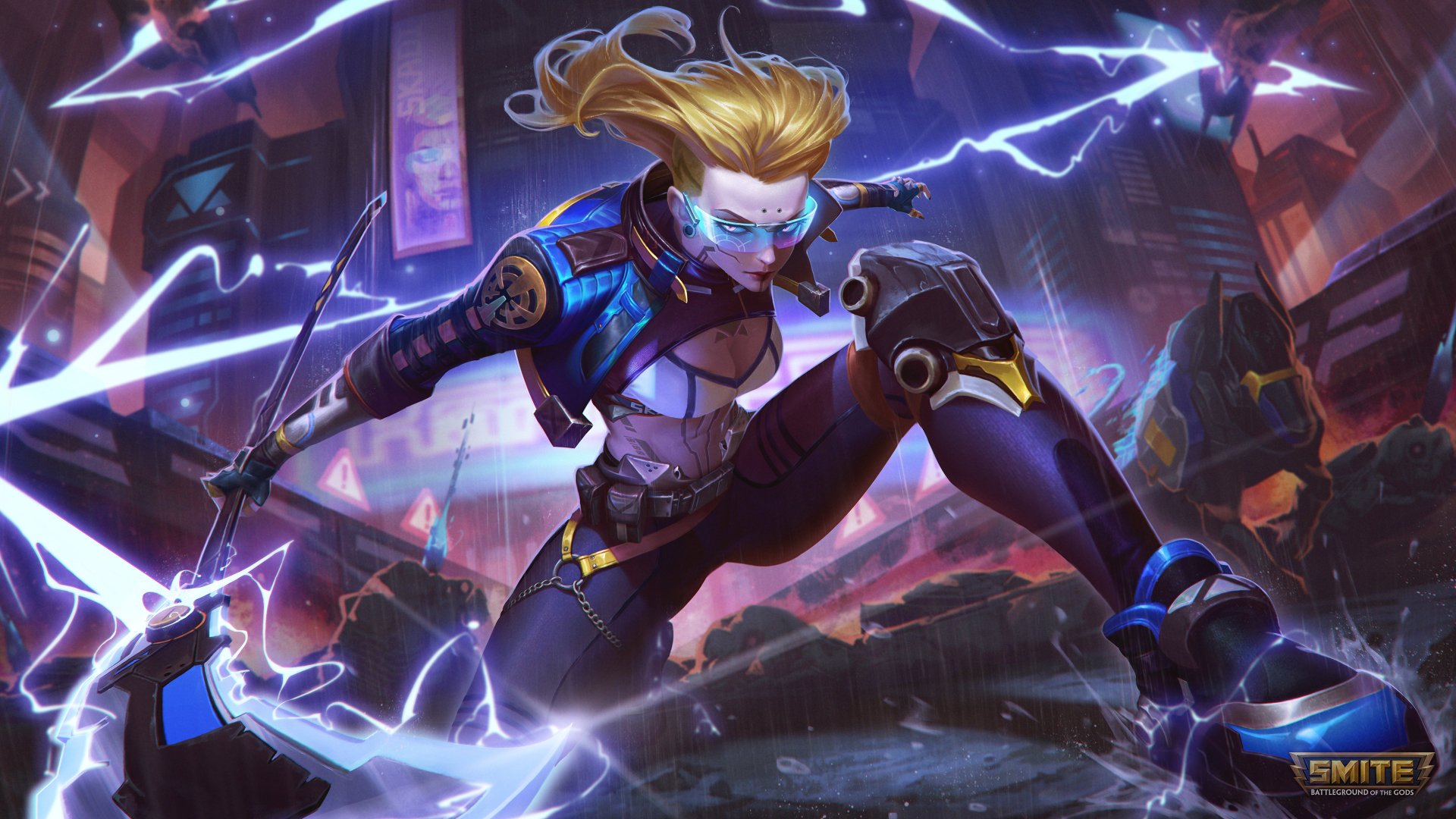 Download Skadi (Smite) Video Game Smite 4k Ultra HD Wallpaper